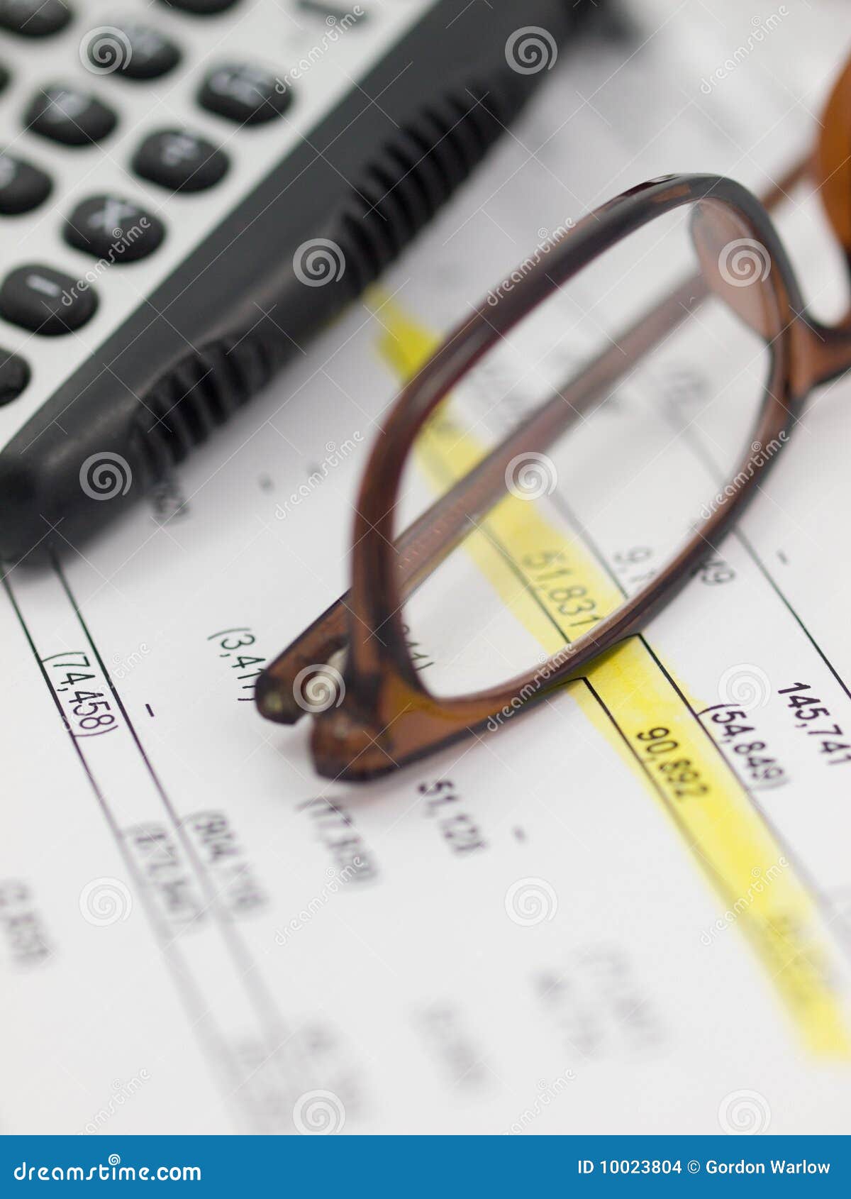 Financial Review stock photo. Image of investment, money - 10023804