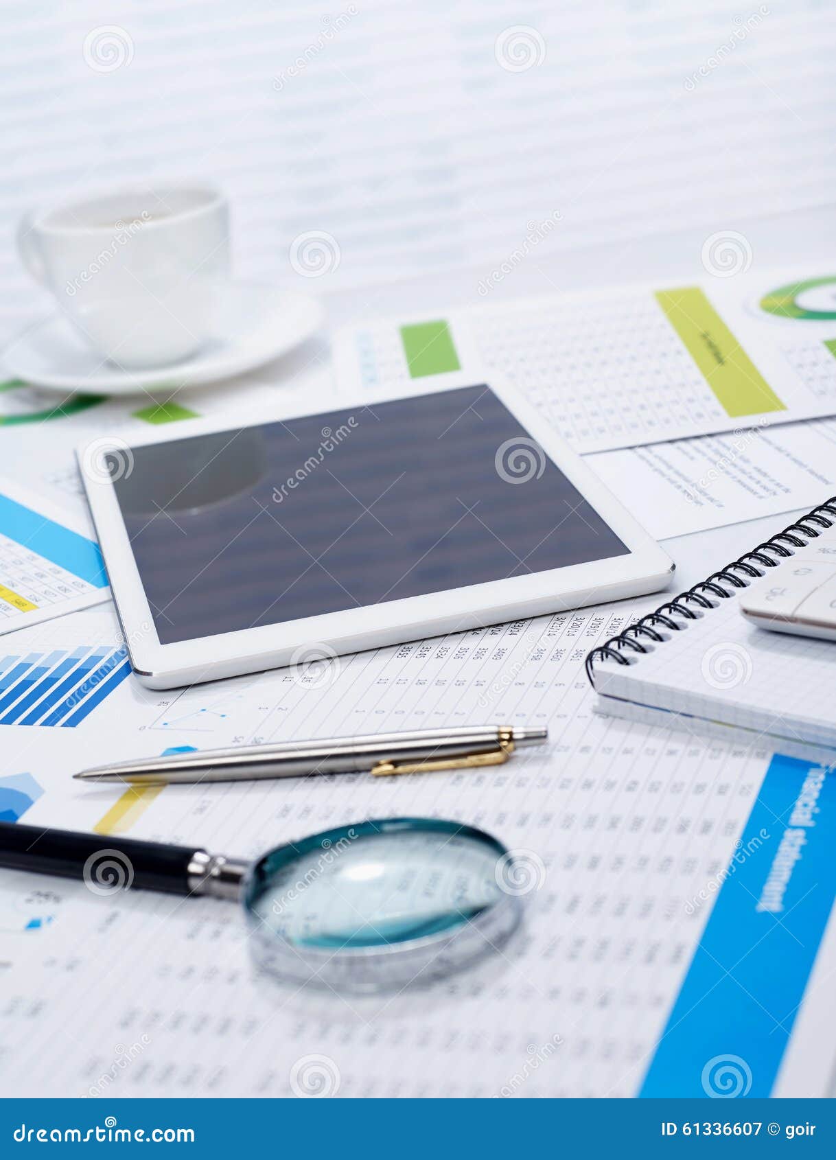 Financial review stock image. Image of figures, review - 61336607