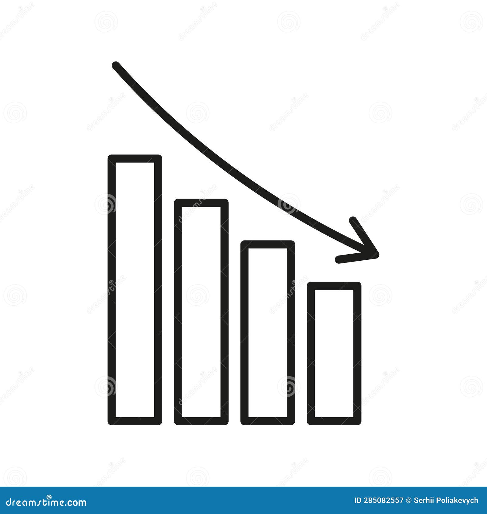 Financial Risk Icon Benefit. Vector Illustration. EPS 10 Stock Vector ...