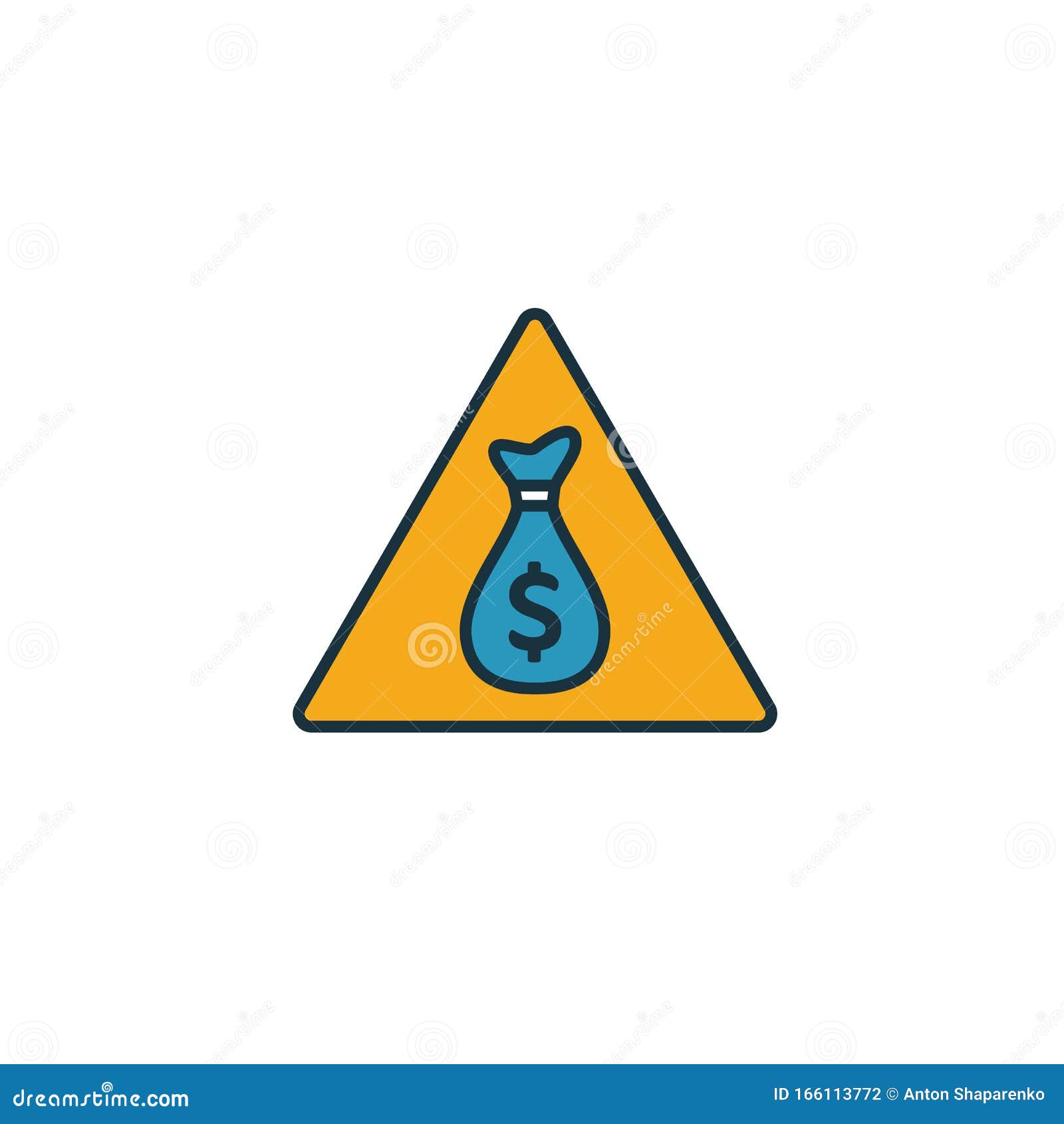 Financial Risk Icon. Simple Element from Risk Management Icons ...