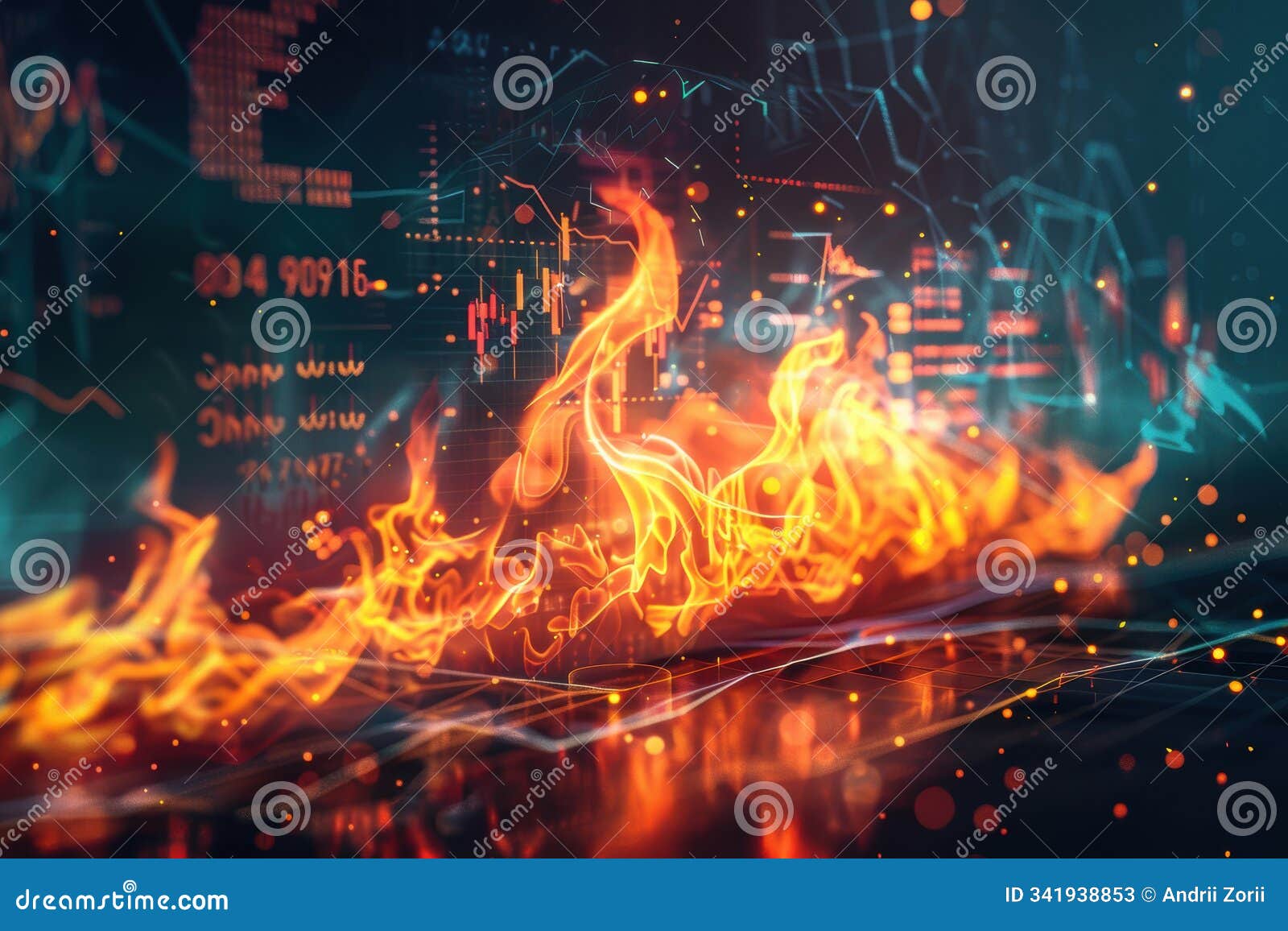 Financial Risks and Rewards: Dramatic Symbolism of Market Volatility ...