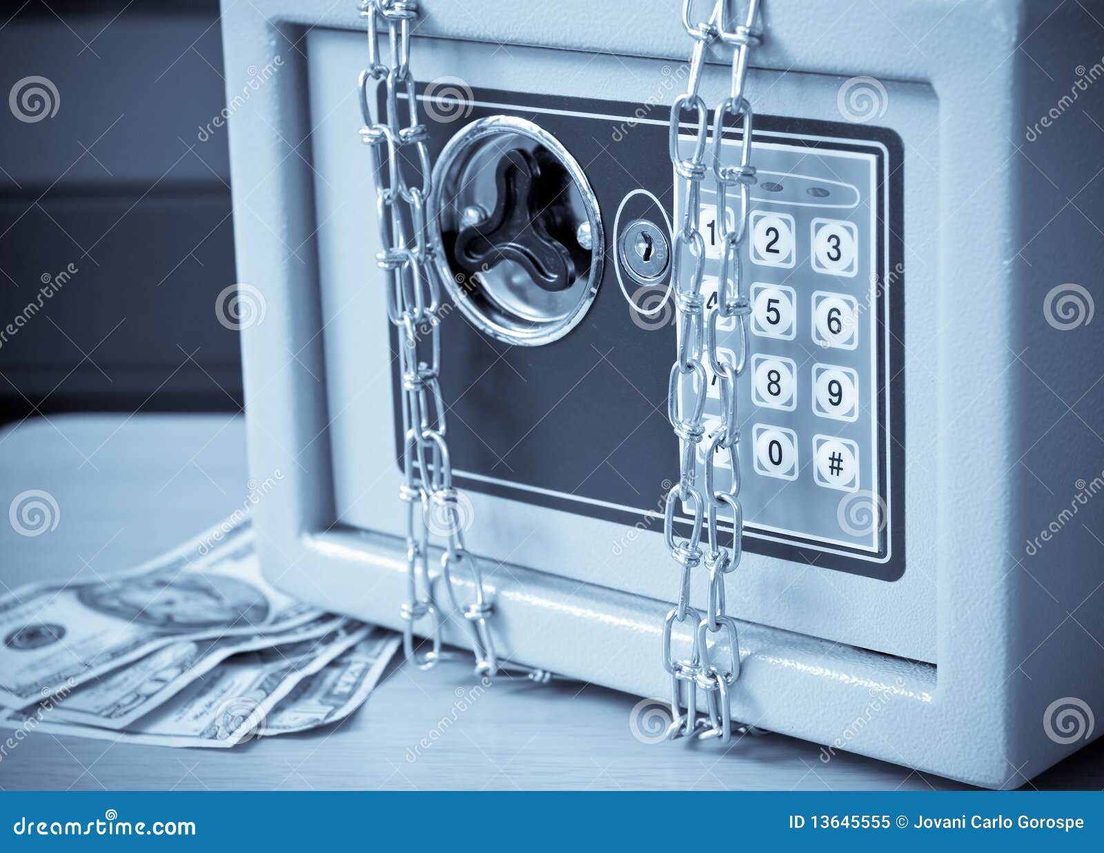 Financial Security stock image. Image of identity, threat - 13645555