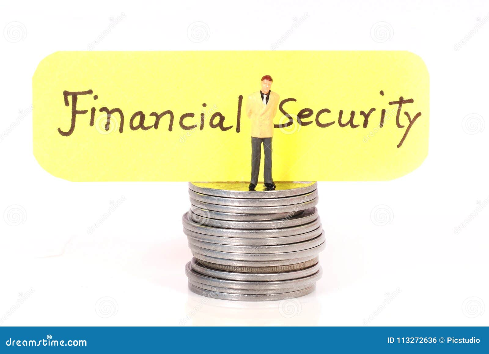 Financial security stock photo. Image of shot, figurine - 113272636