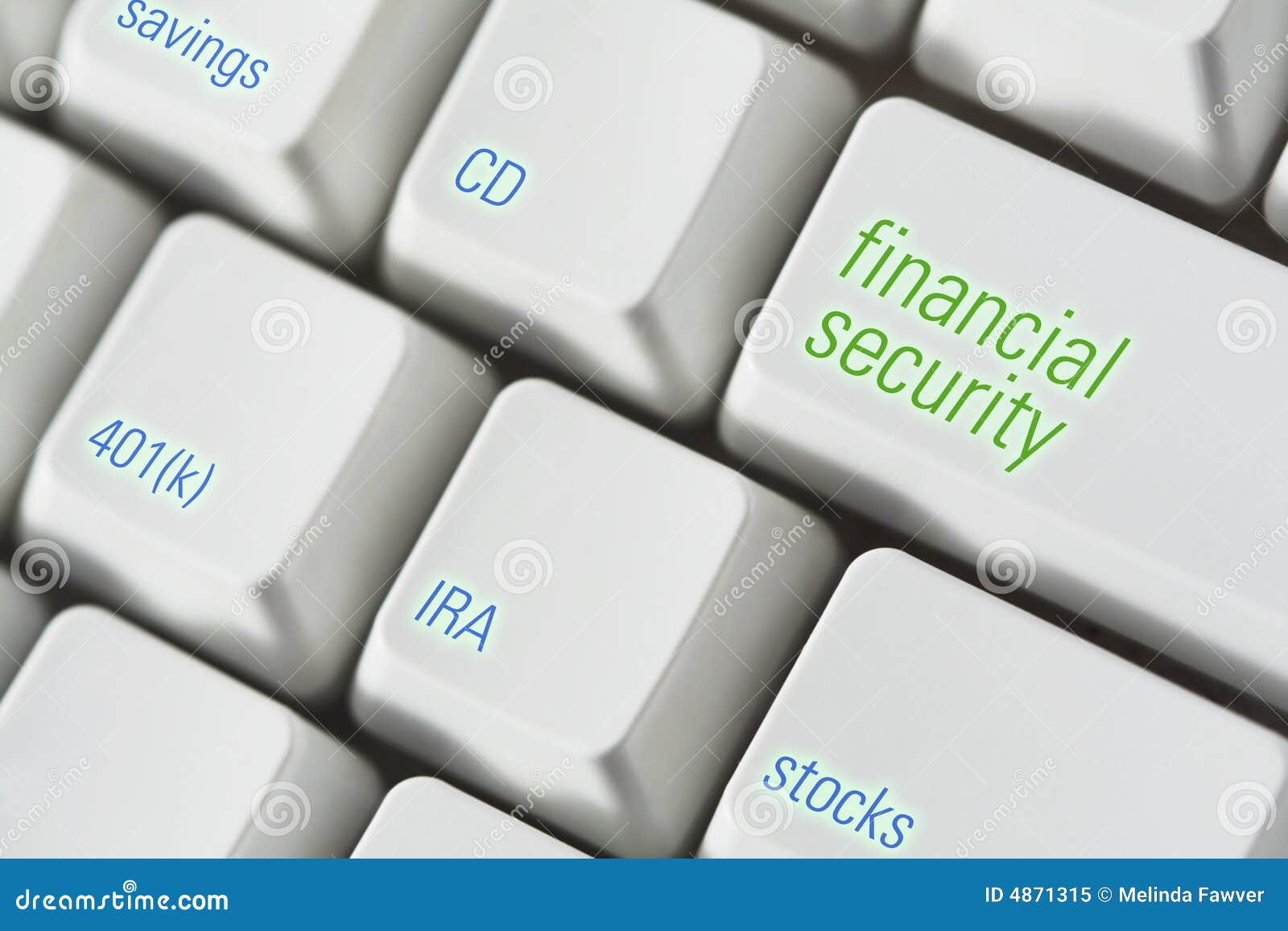 Financial Security Keyboard Stock Image - Image of checking, financing ...