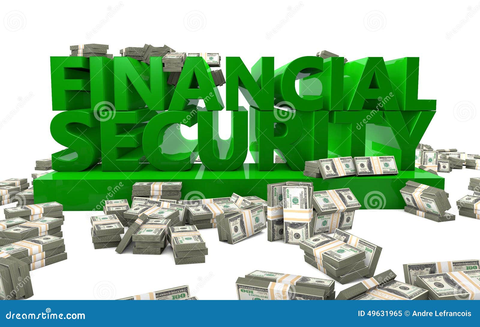 Financial Security stock illustration. Illustration of finance - 49631965
