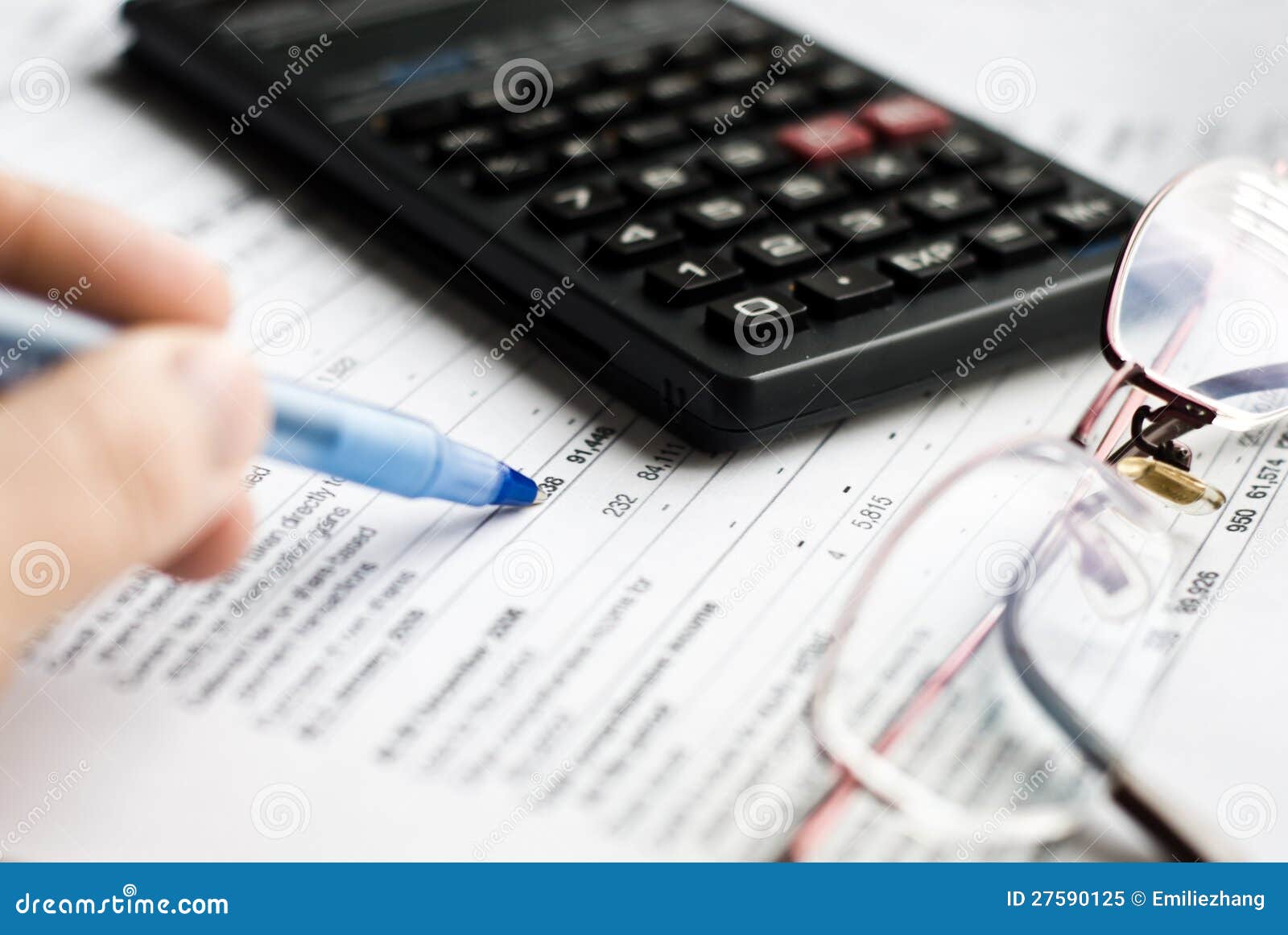 Financial service stock image. Image of file, calculate - 27590125