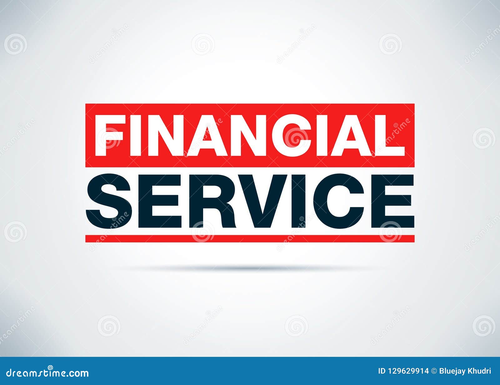 Financial Service Abstract Flat Background Design Illustration Stock ...