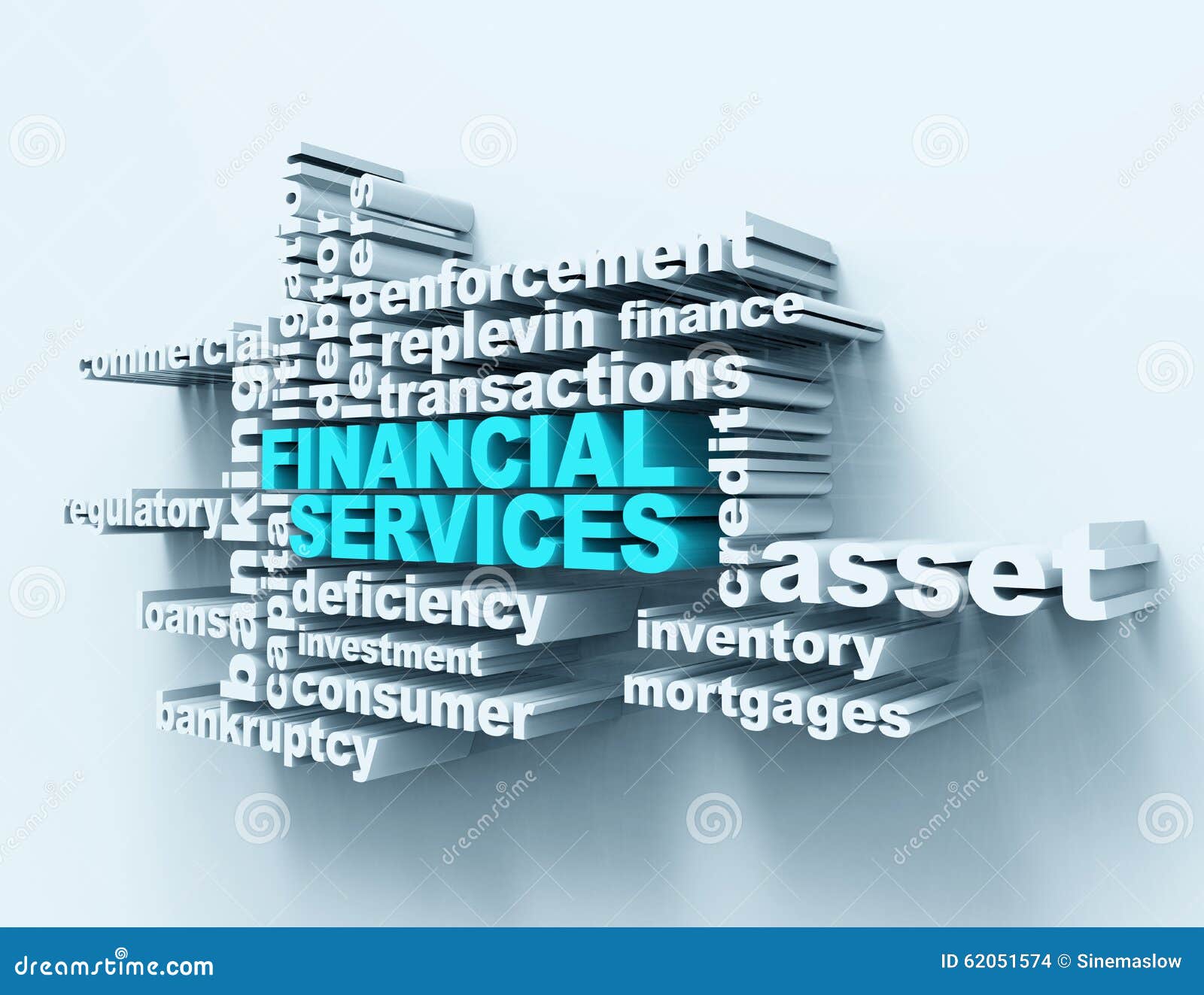 Financial Services Wordclouds Stock Illustration - Illustration of ...