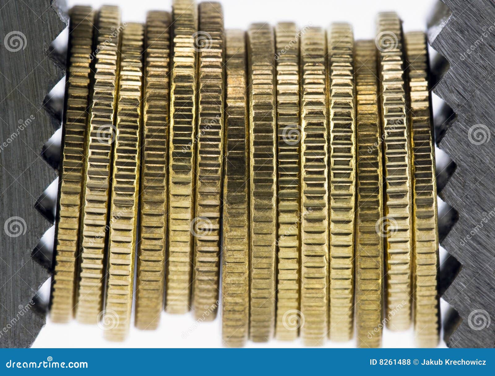Financial squeeze stock photo. Image of economic, coins - 8261488
