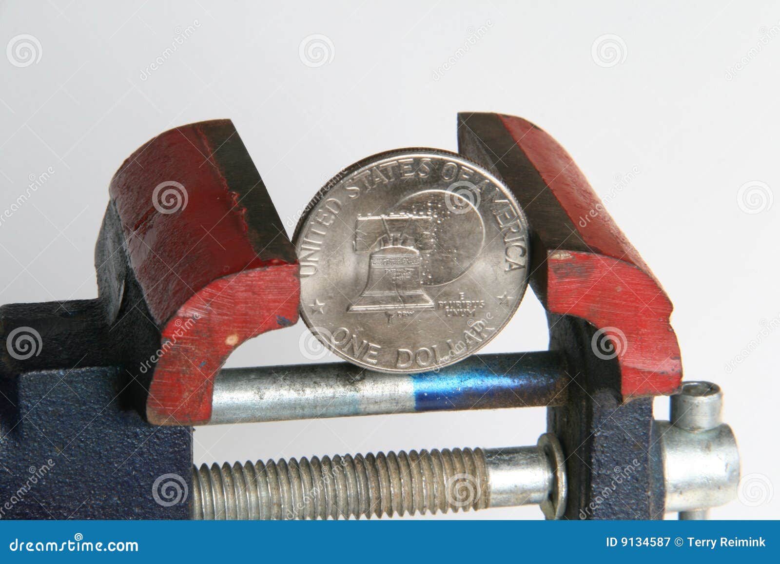 Financial squeeze stock image. Image of economy, tough - 9134587