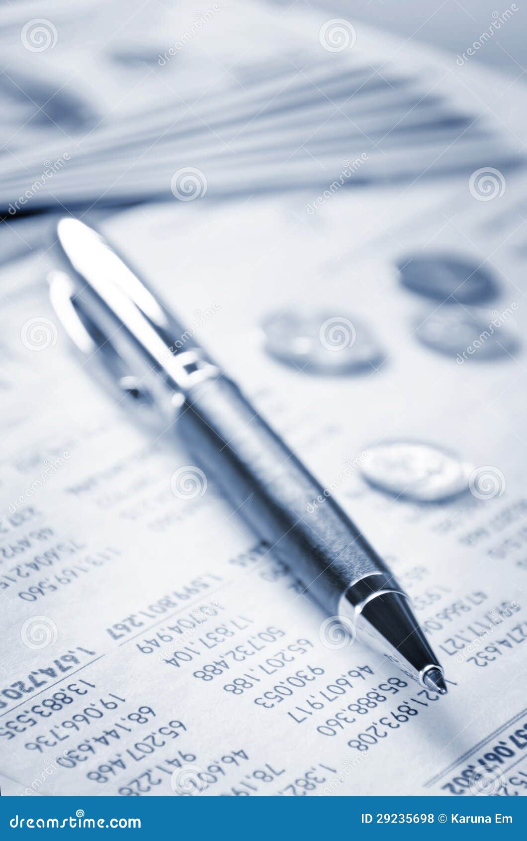 Financial statement stock photo. Image of report, budget - 29235698