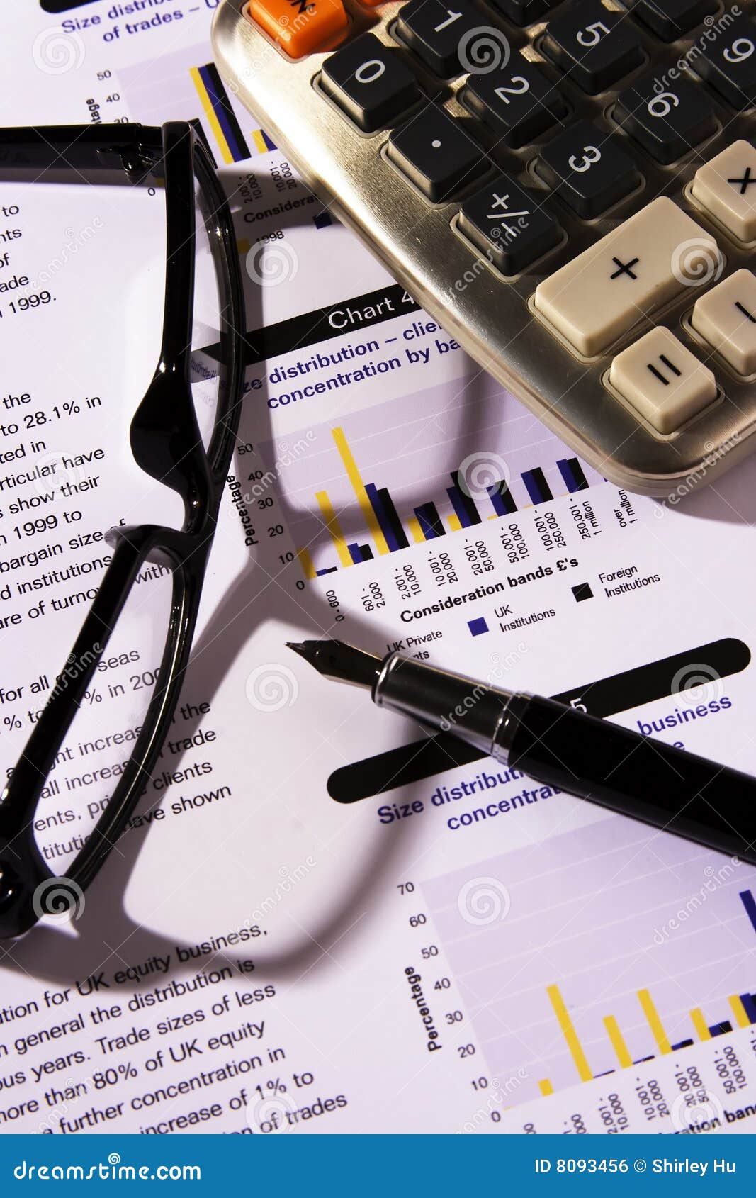 Financial Statement stock photo. Image of market, analyzing - 8093456