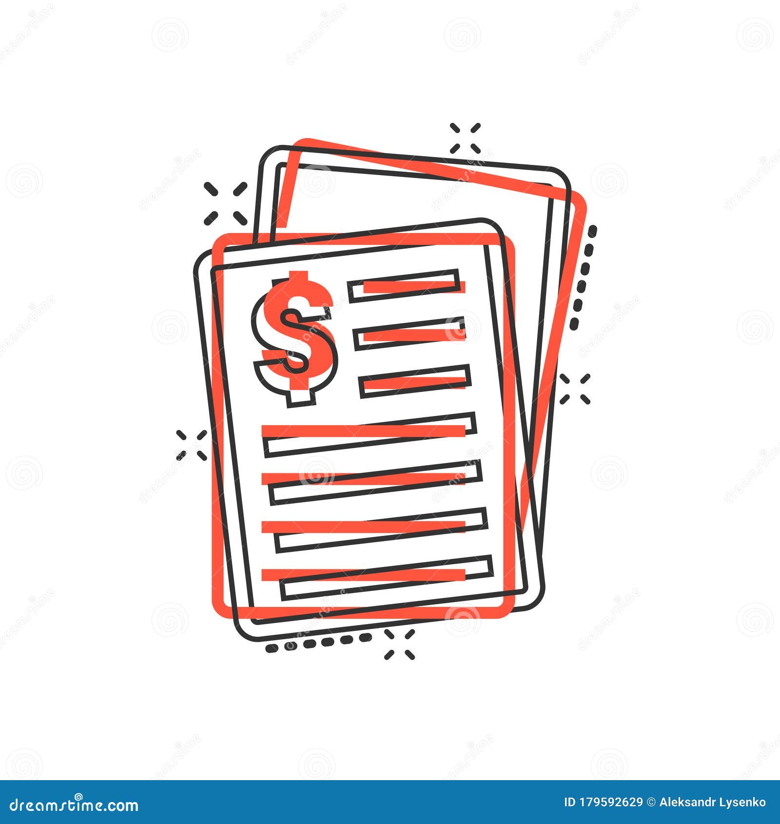 Financial Statement Analysis, Statistical Graphics Vector Illustration ...