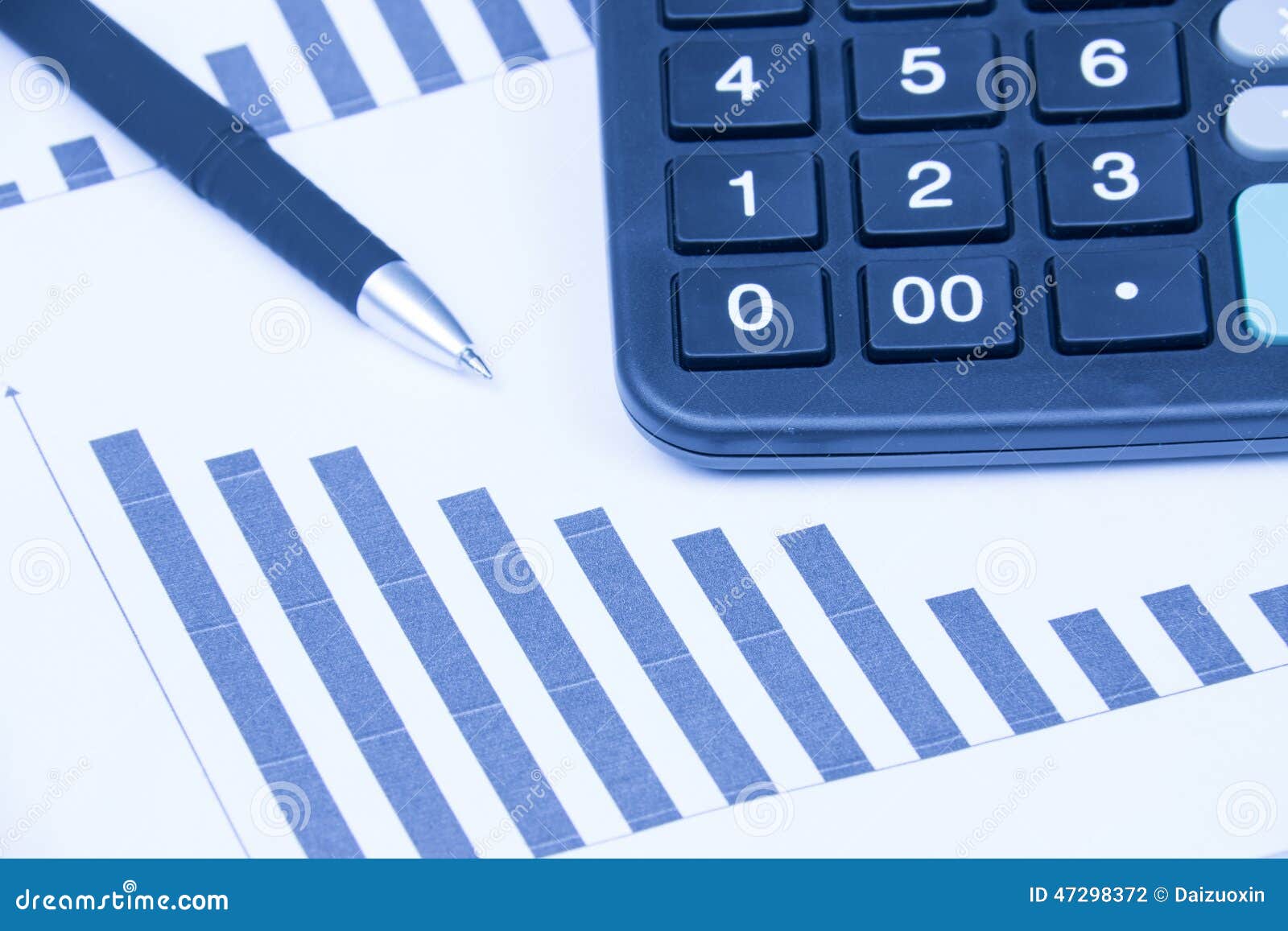 Financial statements stock photo. Image of numbers, annual - 47298372