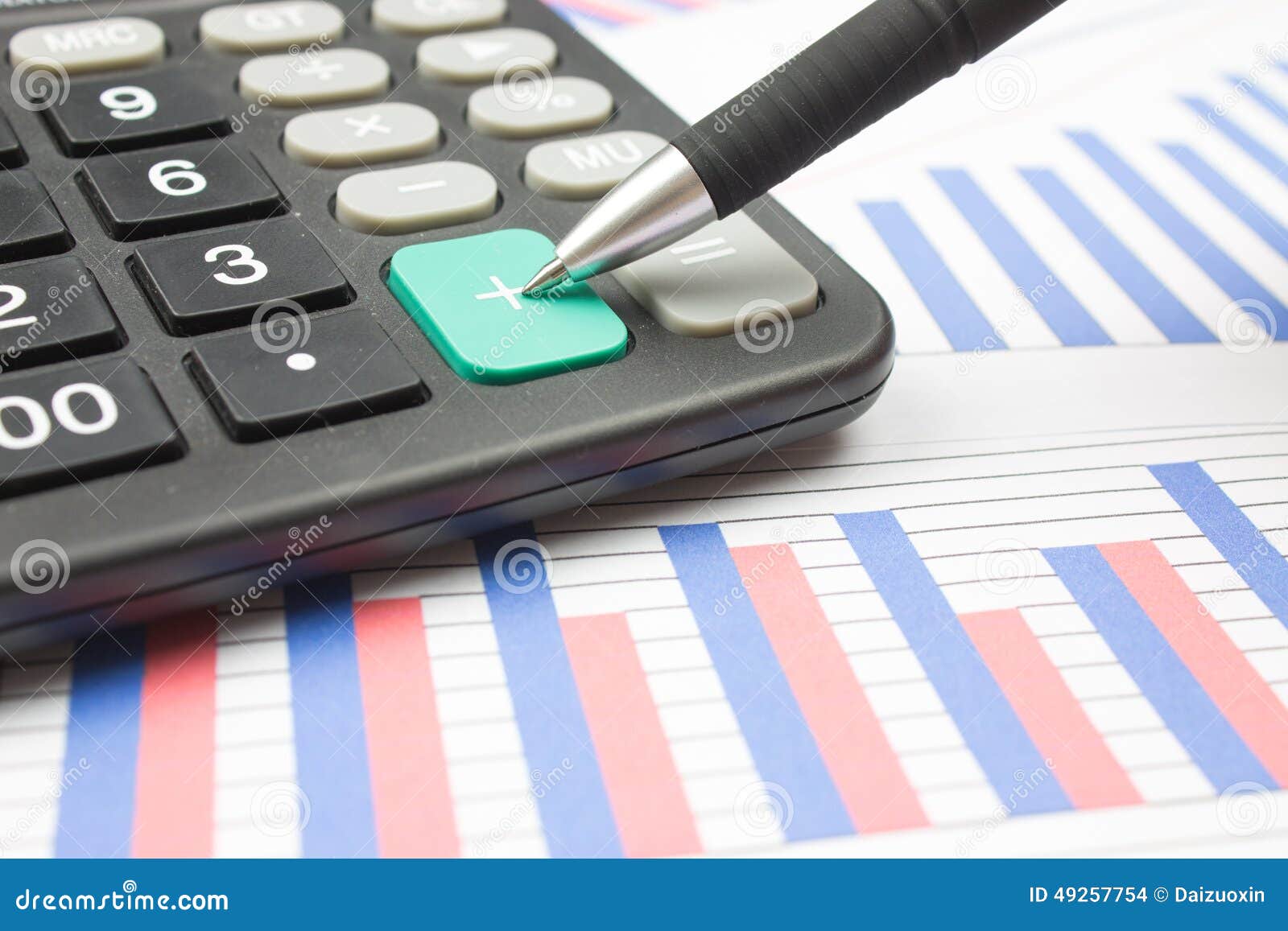 Financial statements stock photo. Image of growth, market - 49257754