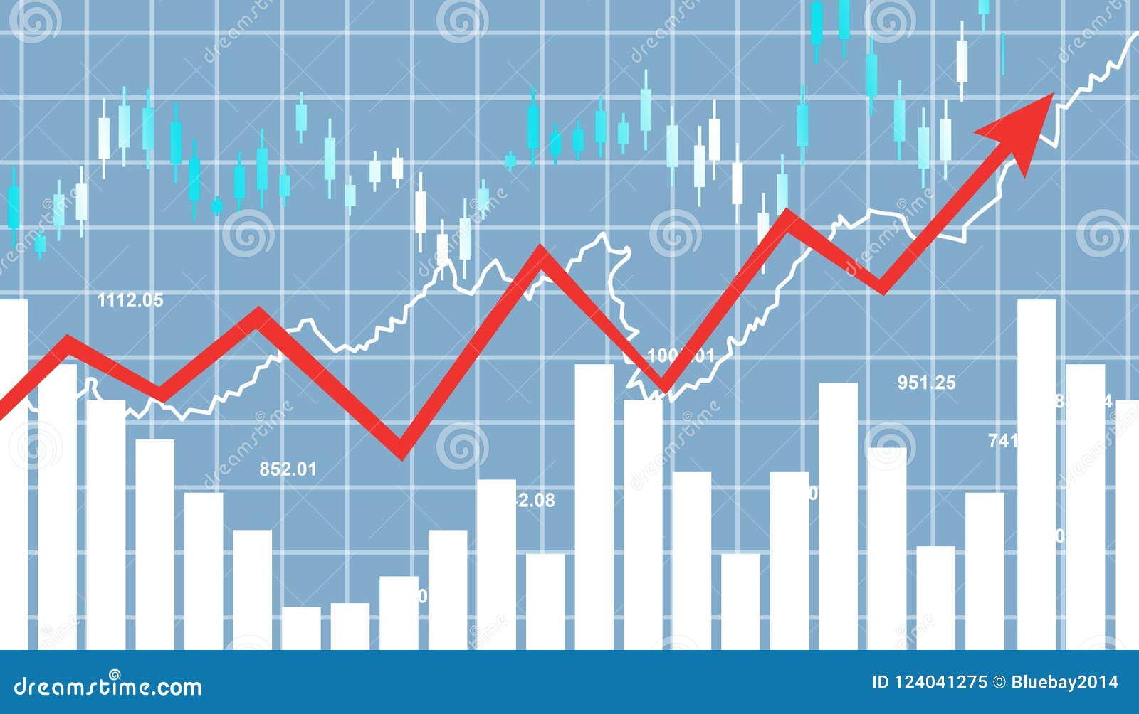 Financial Stock Market Graph Stock Illustration - Illustration of graph ... Financial Stock Market Graph Stock Illustration - Illustration of graph ...