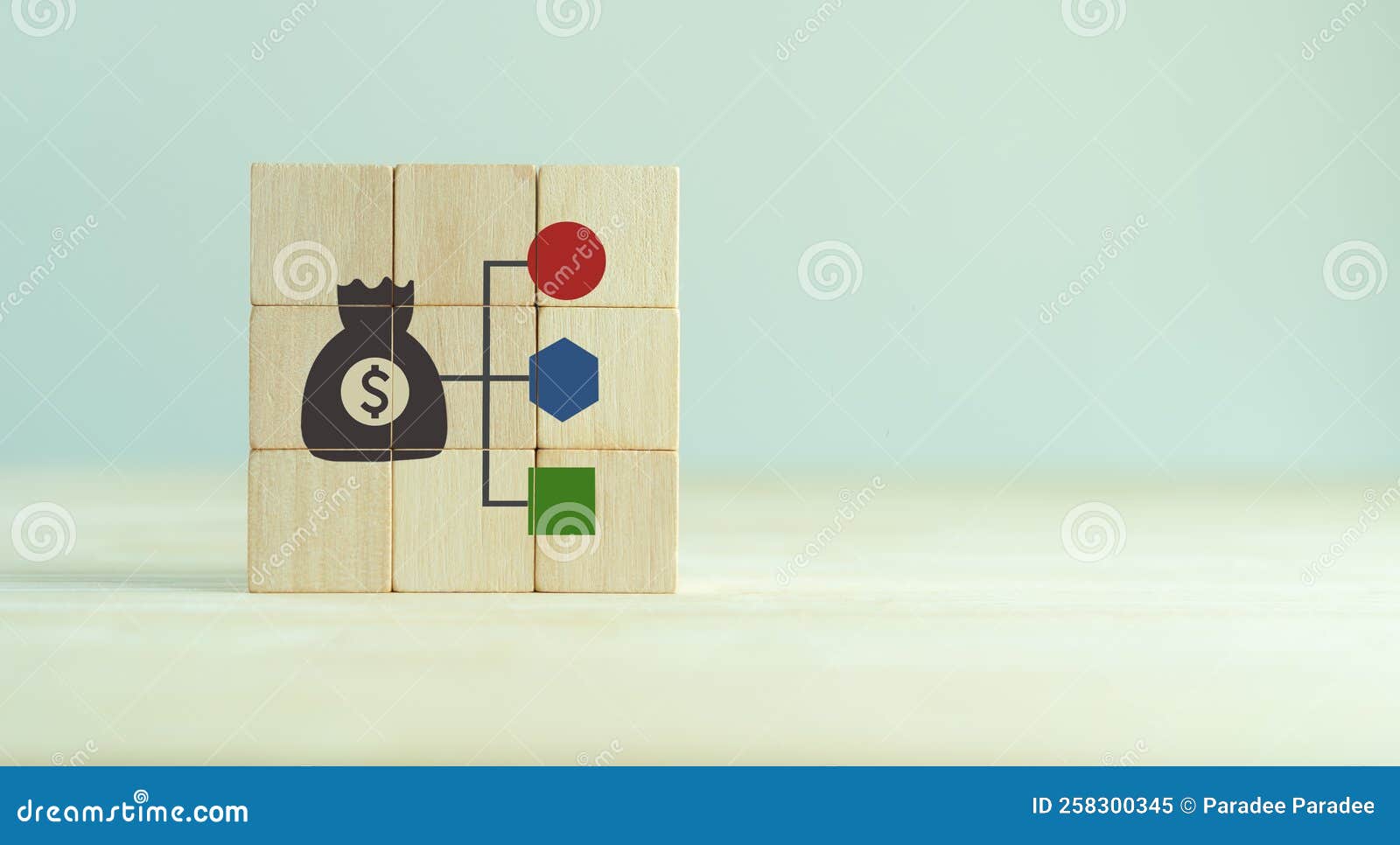 Financial Structure Concept. Stock Image - Image of revenue, investment ...