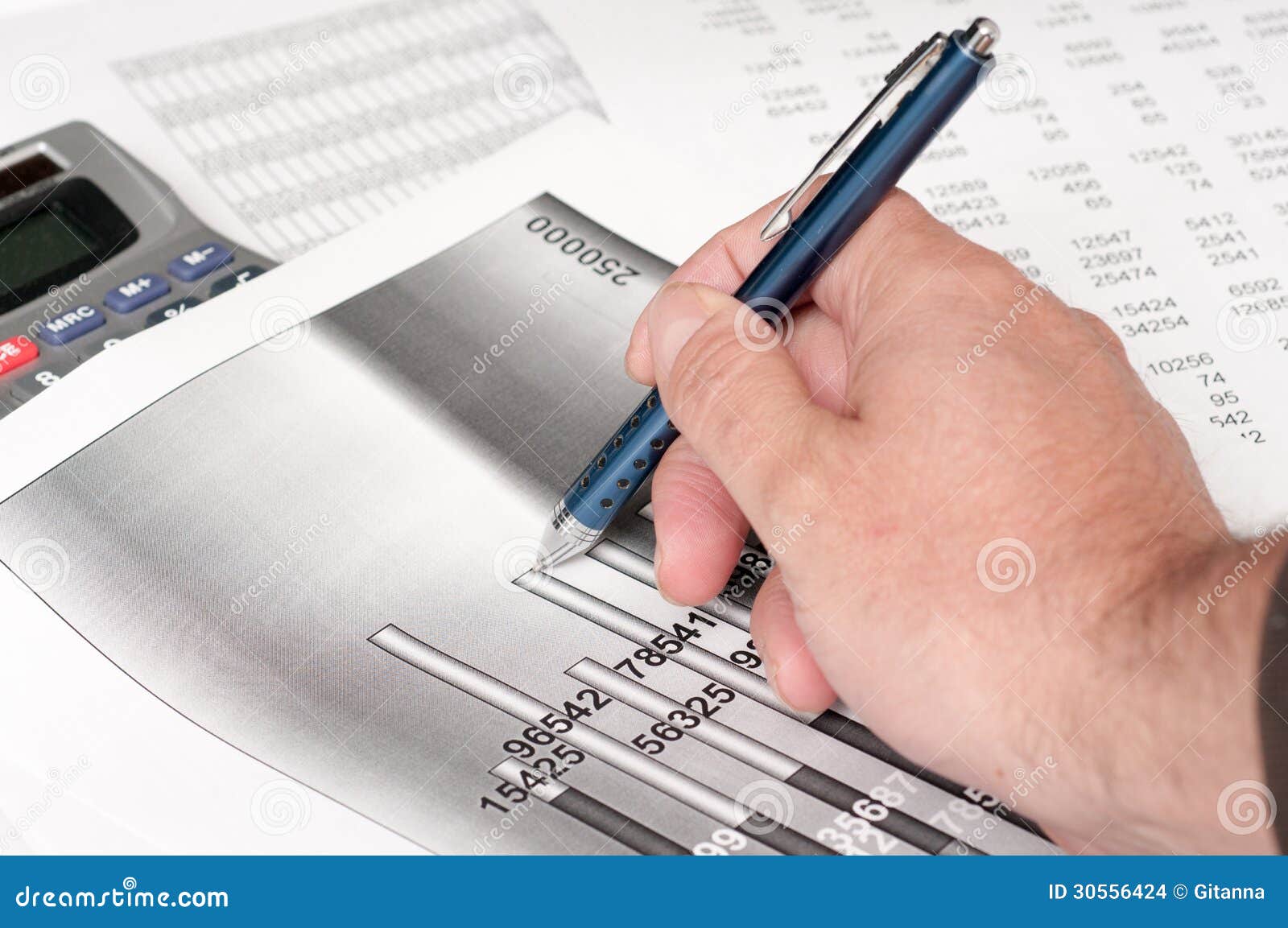 Financial study stock photo. Image of page, paper, data - 30556424