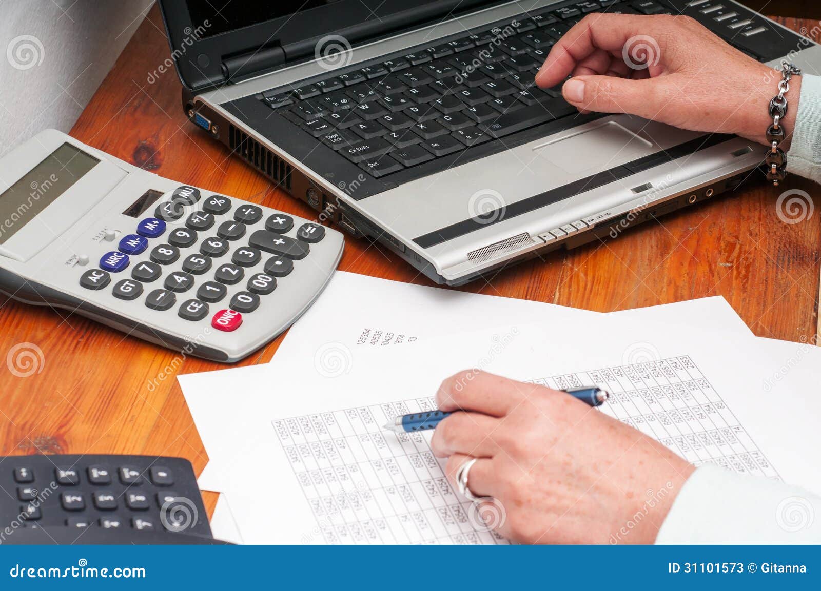 Financial study stock image. Image of bill, business - 31101573