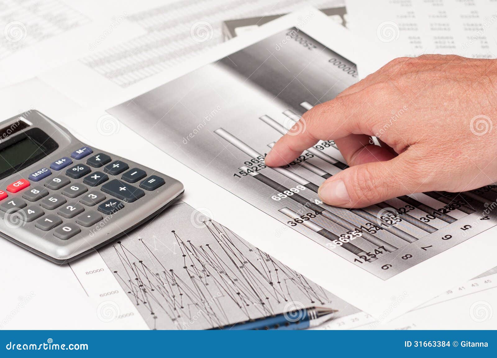 Financial study stock photo. Image of data, economic - 31663384