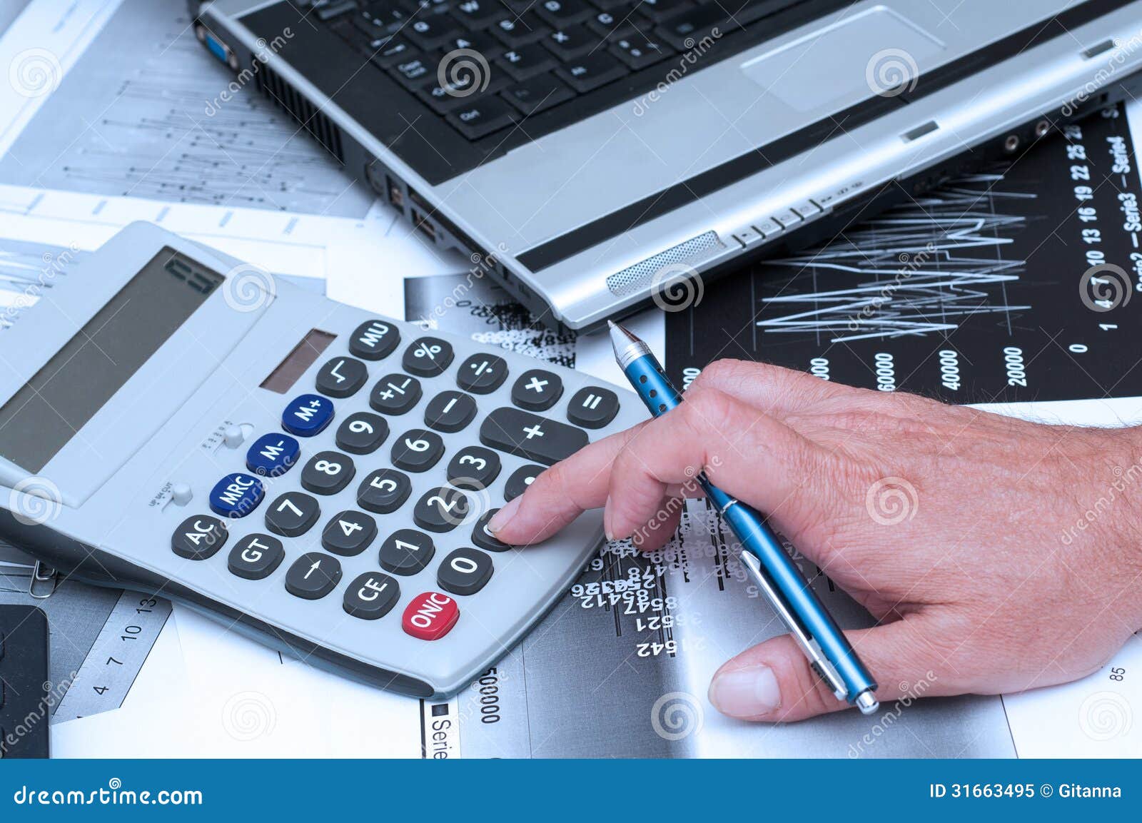 Financial study stock image. Image of economy, data, business - 31663495