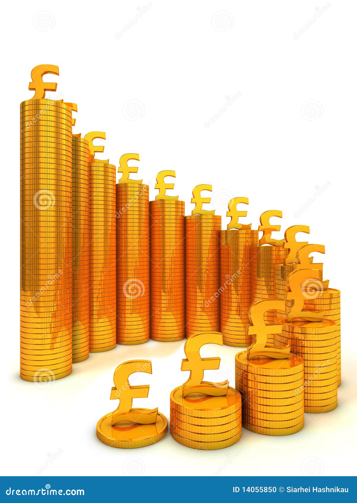 Financial success concept stock illustration. Illustration of ...