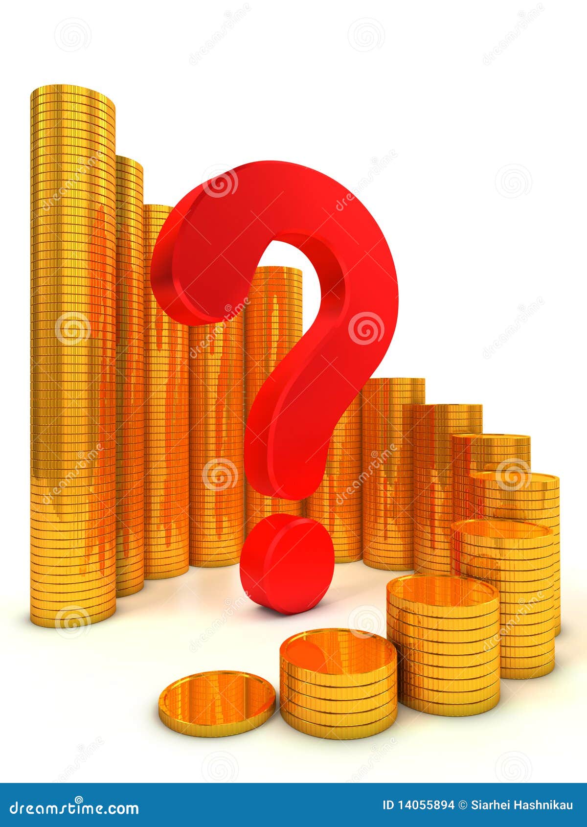 Financial success concept stock illustration. Illustration of graph ...