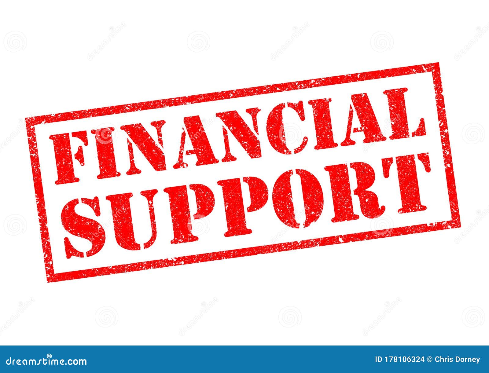 FINANCIAL SUPPORT stock illustration. Illustration of help - 178106324