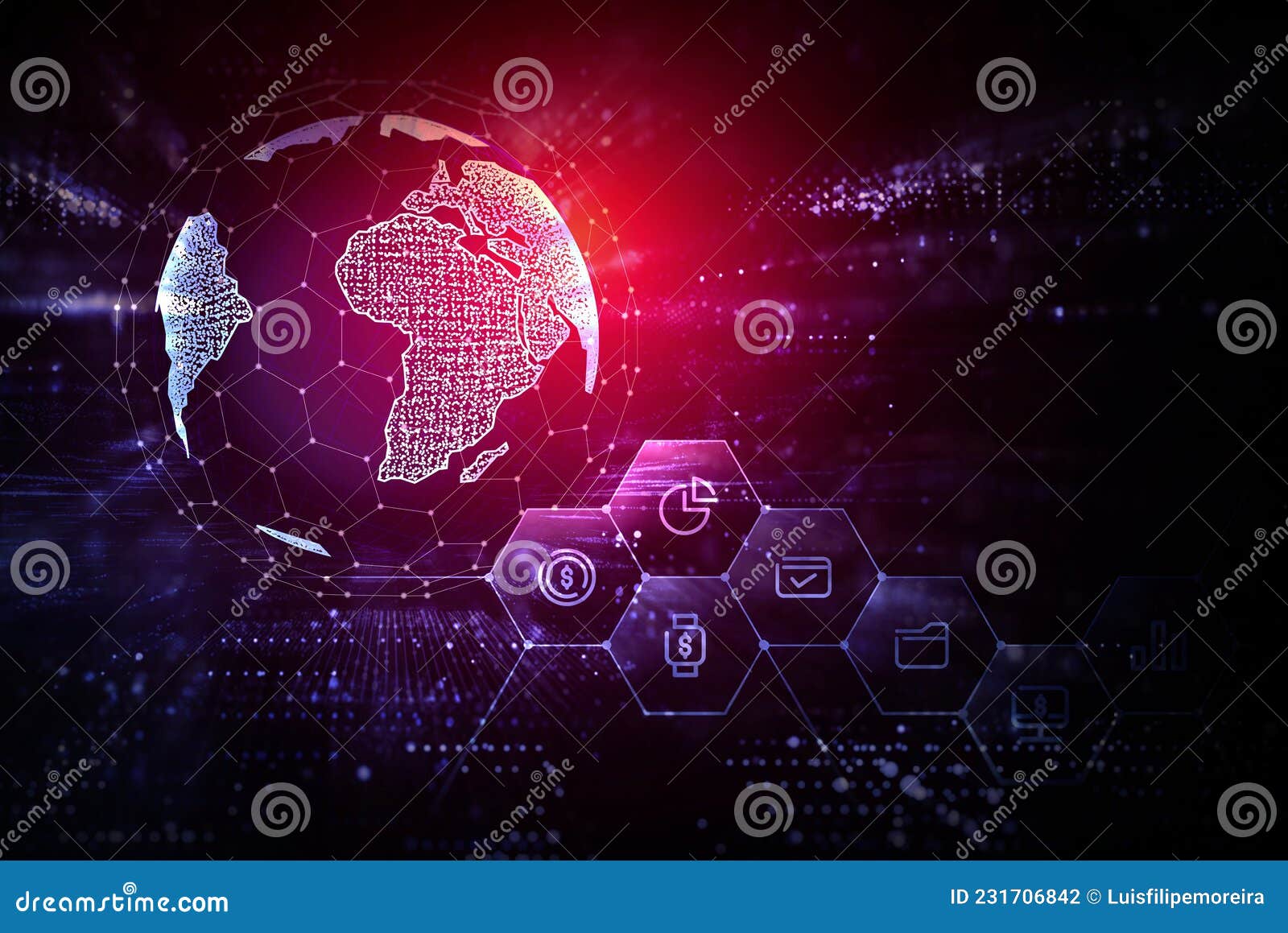 Fintech Innovation Logo Design With Editable Slogan. Branding Book And ...