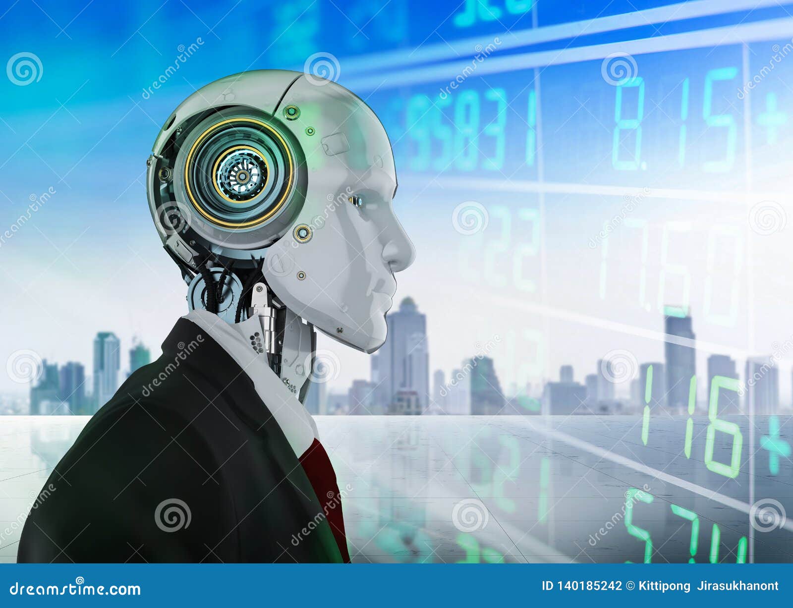 Financial Technology Concept Stock Illustration - Illustration of ...