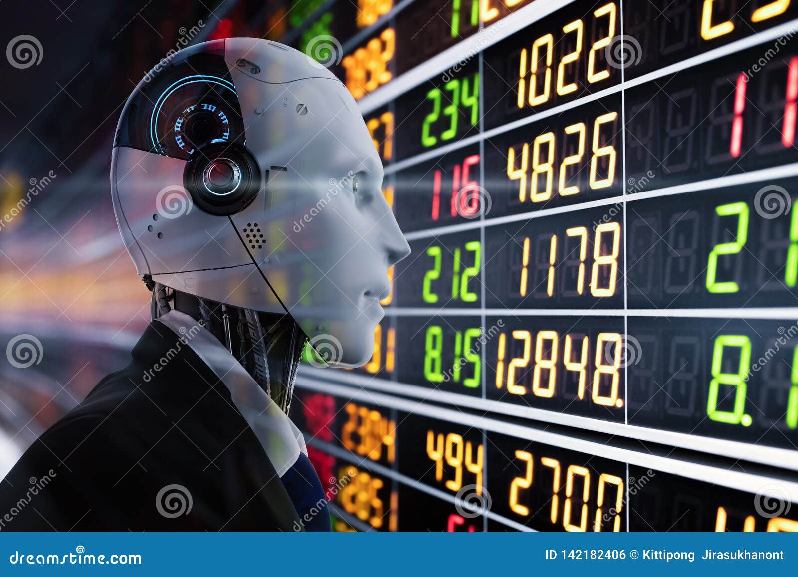 Financial Technology Concept Stock Illustration - Illustration of ...