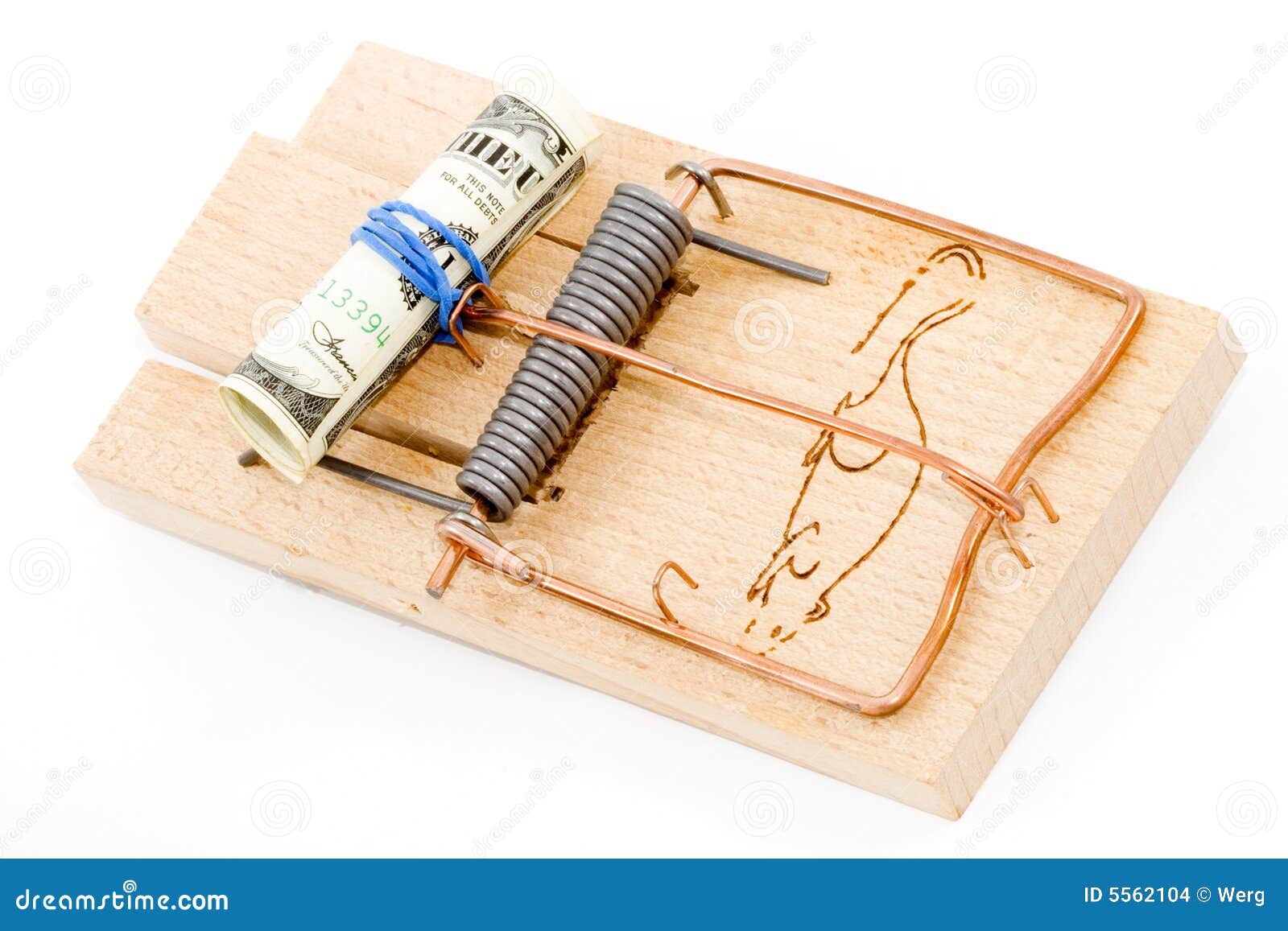 Financial Trap stock photo. Image of pest, greed, entrapment - 5562104