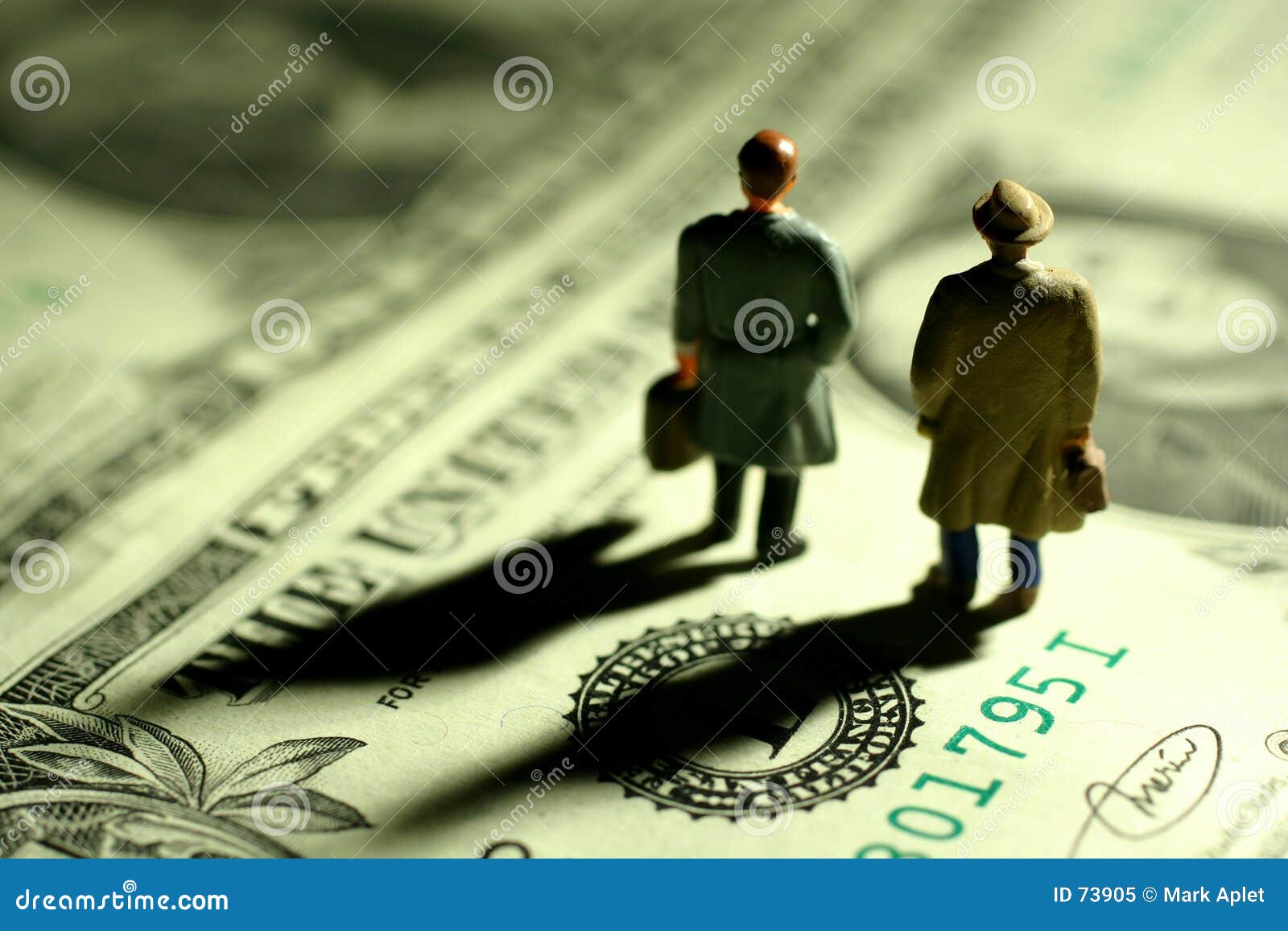 Financial Uncertainties stock image. Image of businessmen - 73905