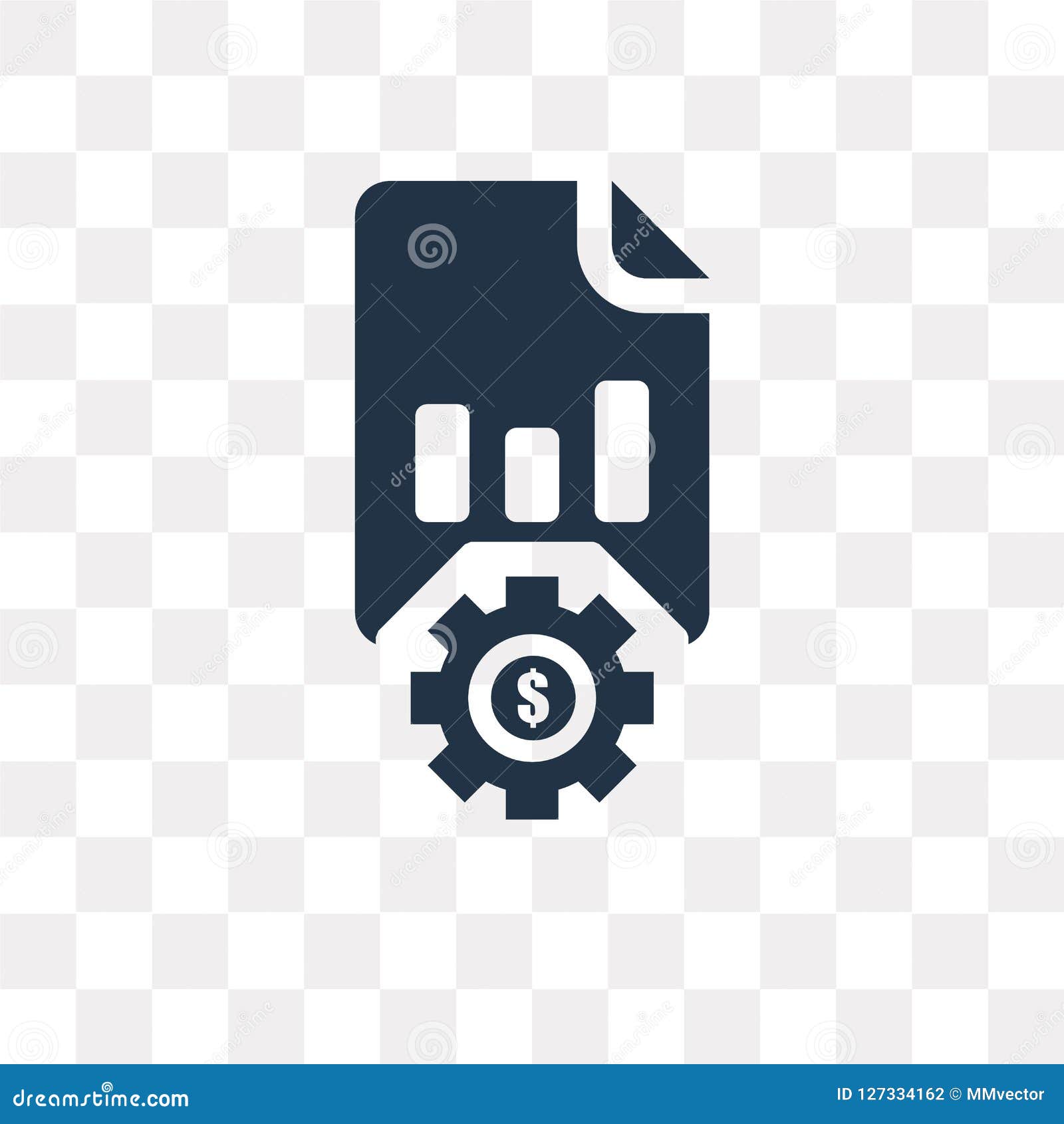 Financial Vector Icon Isolated on Transparent Background, Financial ...