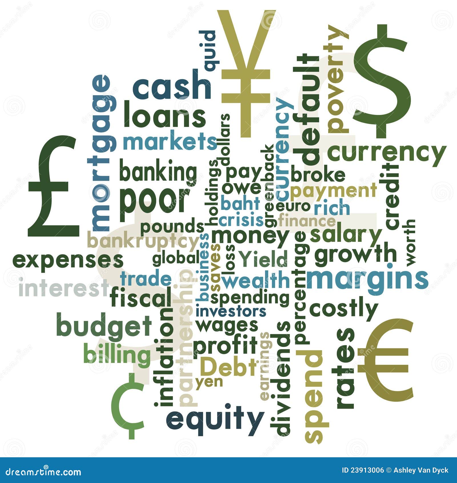 Financial word graphic stock vector. Illustration of finances - 23913006