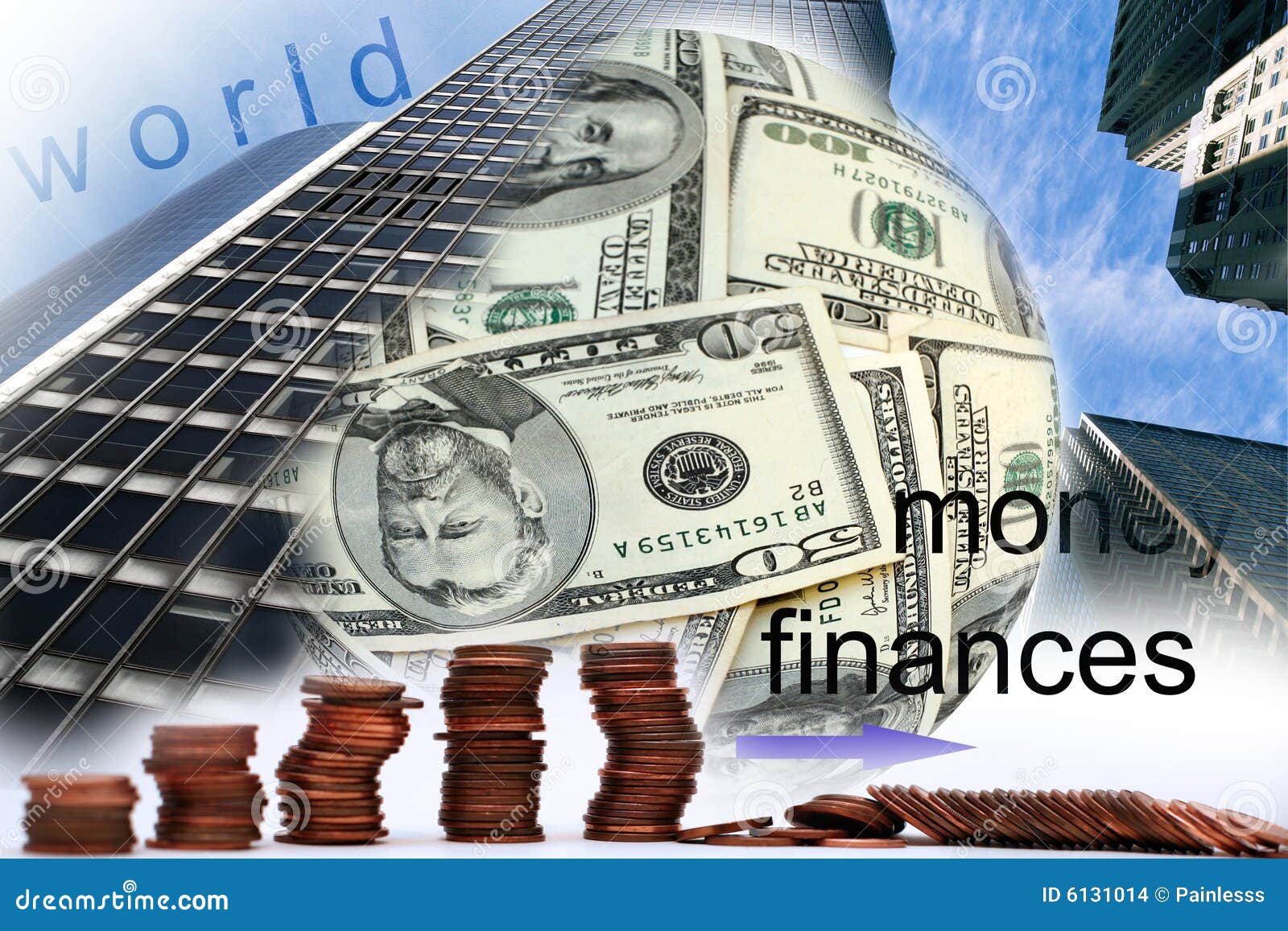 Financial world stock illustration. Illustration of financial - 6131014