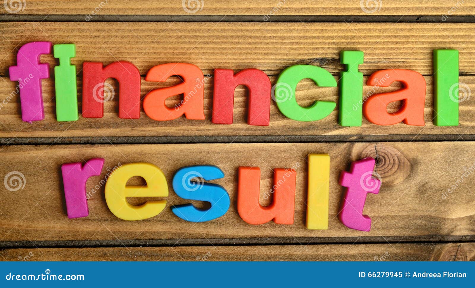 Financieel Resultaat Op Lijst Stock Afbeelding - Image of schuld ...