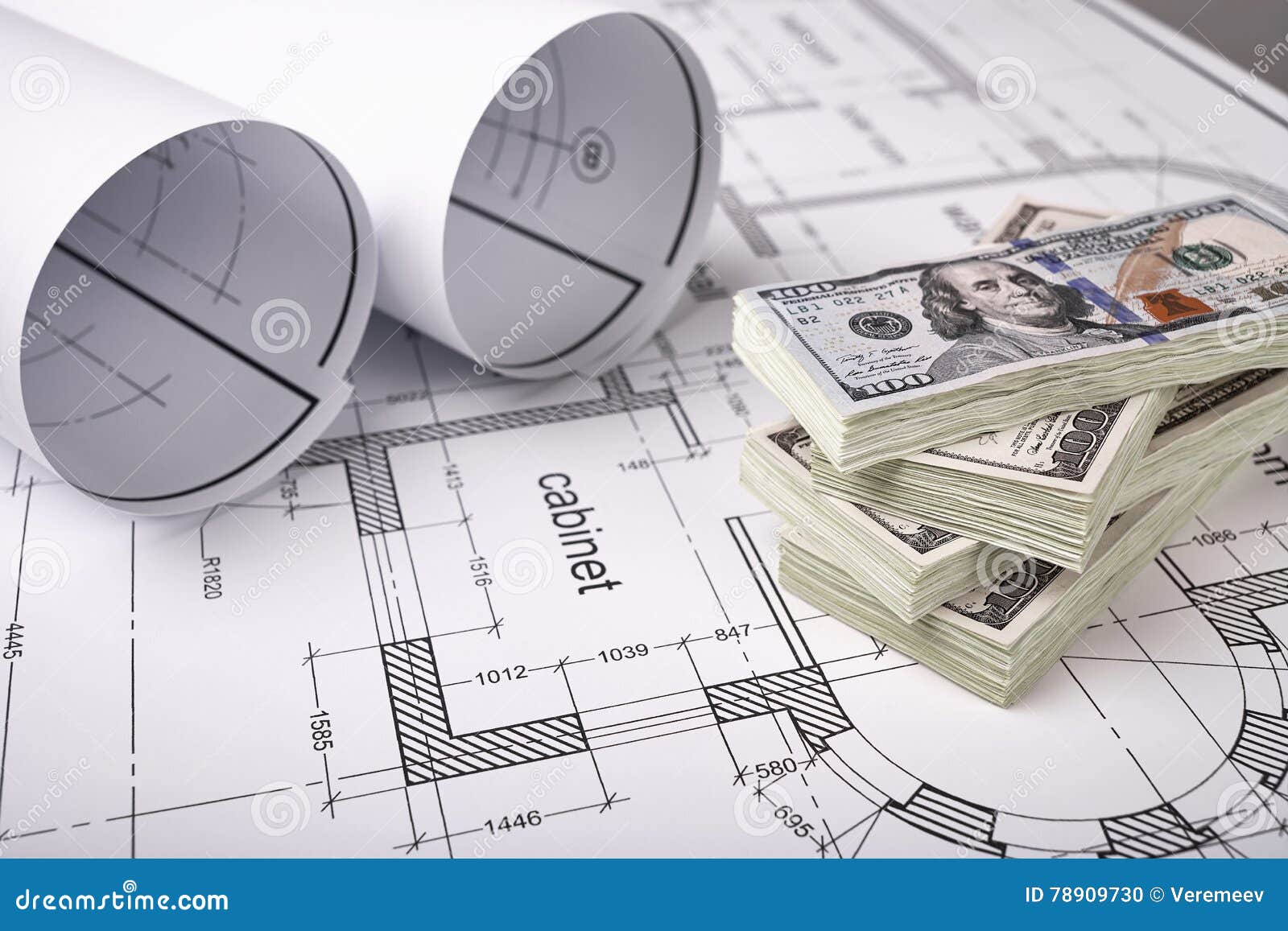 Financing of construction stock photo. Image of geodesy - 78909730