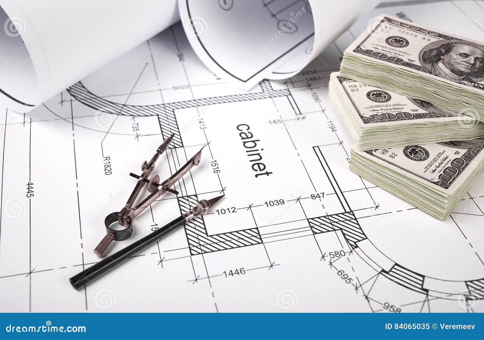 Financing of construction stock image. Image of industry - 84065035