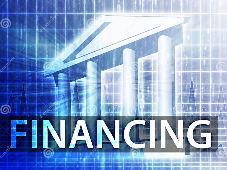 Financing illustration stock illustration. Illustration of data - 6703847
