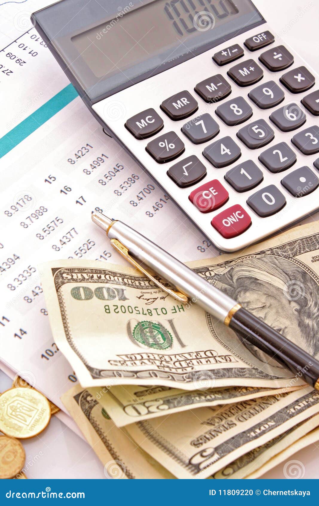 Finanze fotografia stock. Immagine di soldi, banca, economico - 11809220