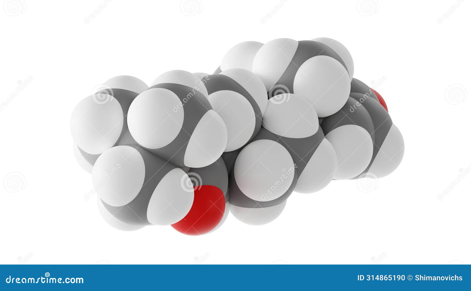 Finasteride Molecule, Antiandrogen, Molecular Structure, Isolated 3d ...