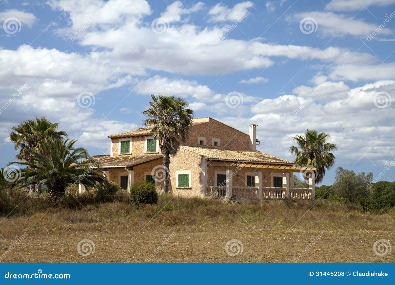Finca stock photo. Image of farmhouse, house, country - 31445208