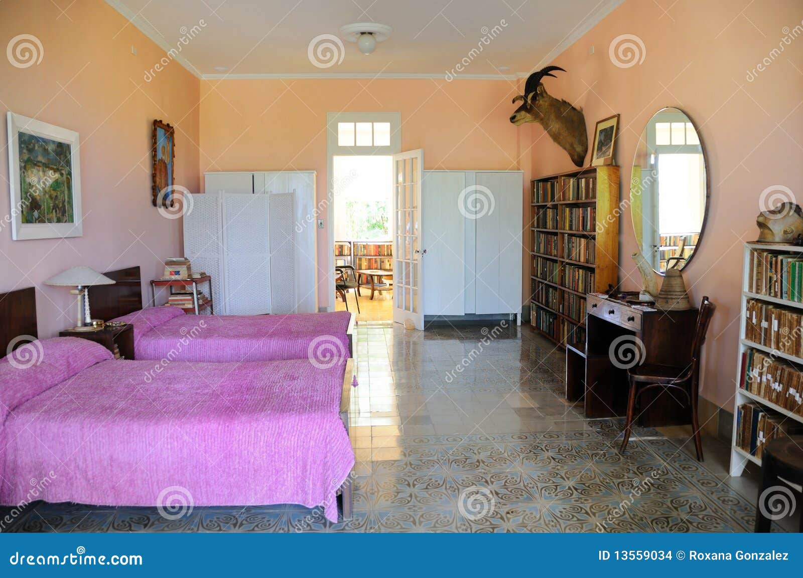 Finca Vigia, Home of Hemingway in Cuba. Editorial Stock Image - Image ...