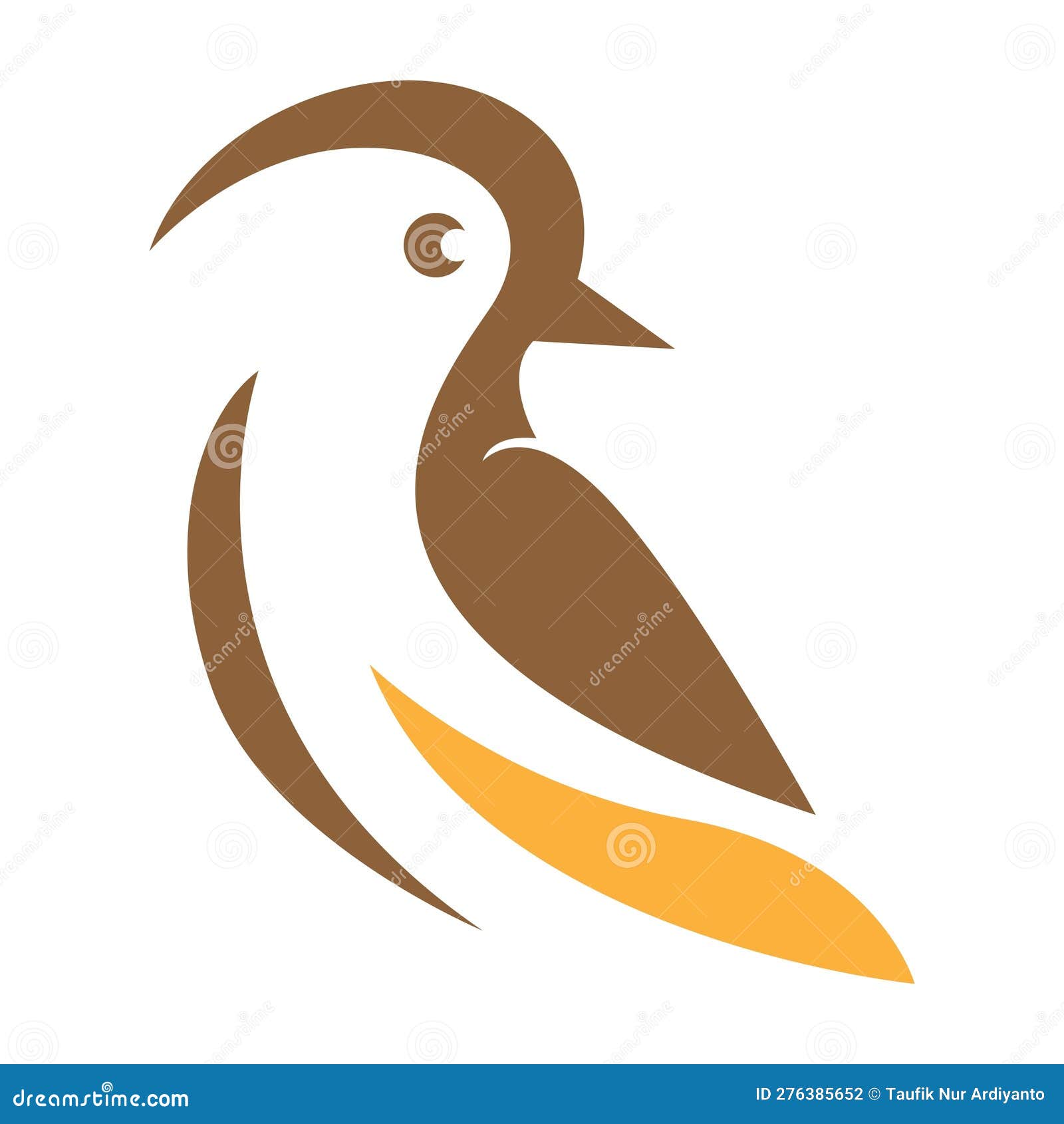 Finch icon logo design stock vector. Illustration of logo - 276385652