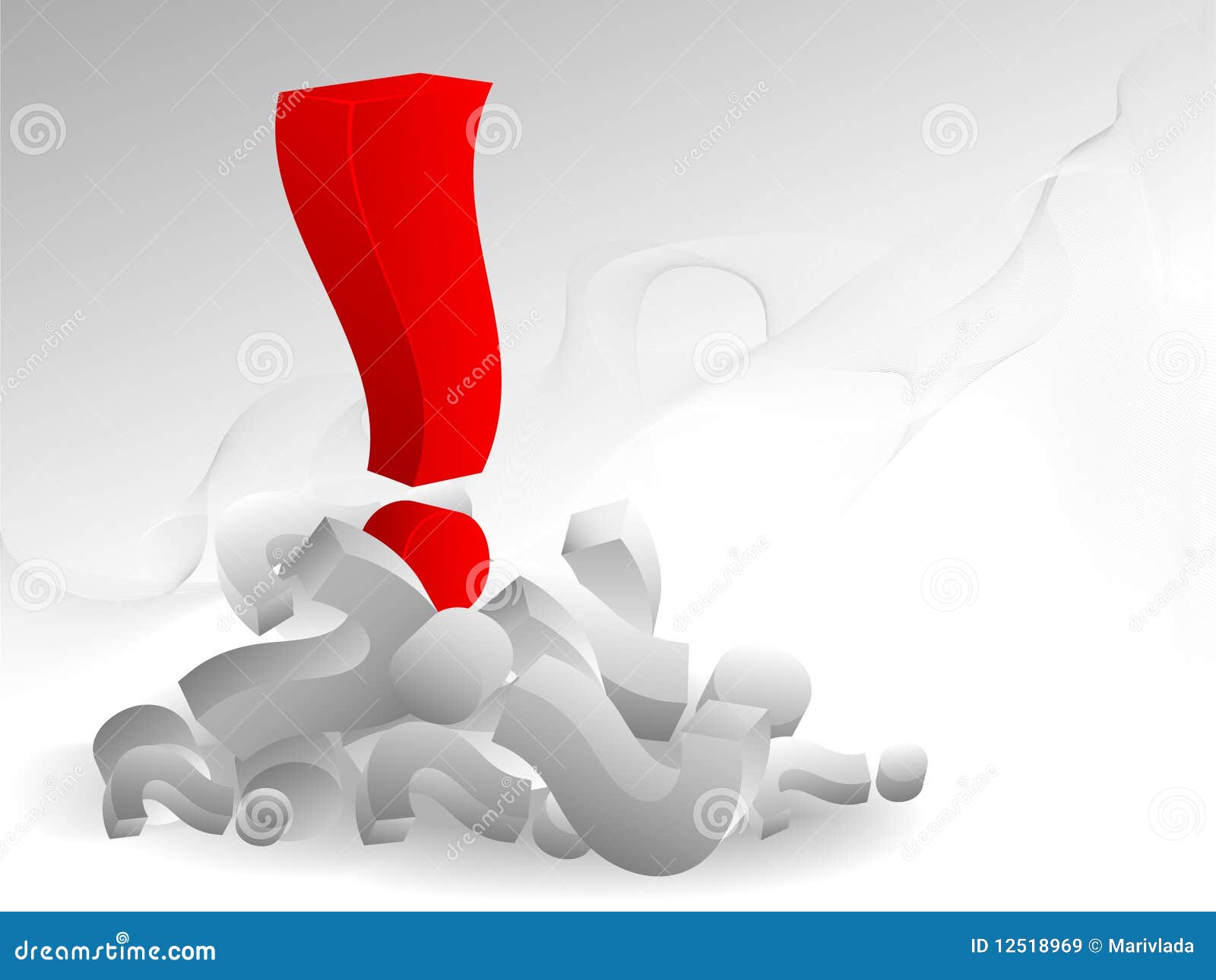 Find an answer stock illustration. Illustration of support - 12518969