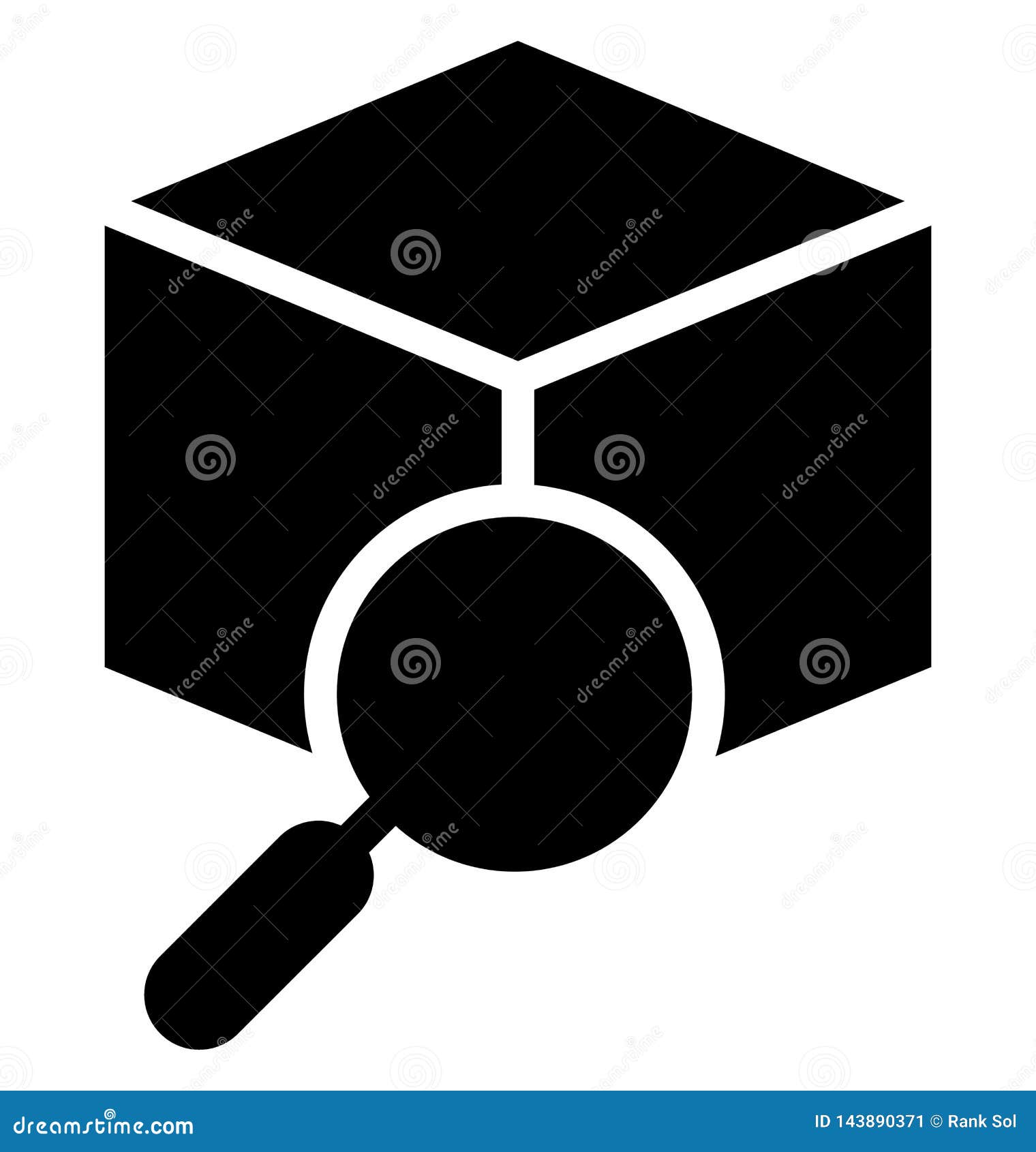 Find Box Isolated Vector Icon Which Can Easily Modify or Edit Stock ...