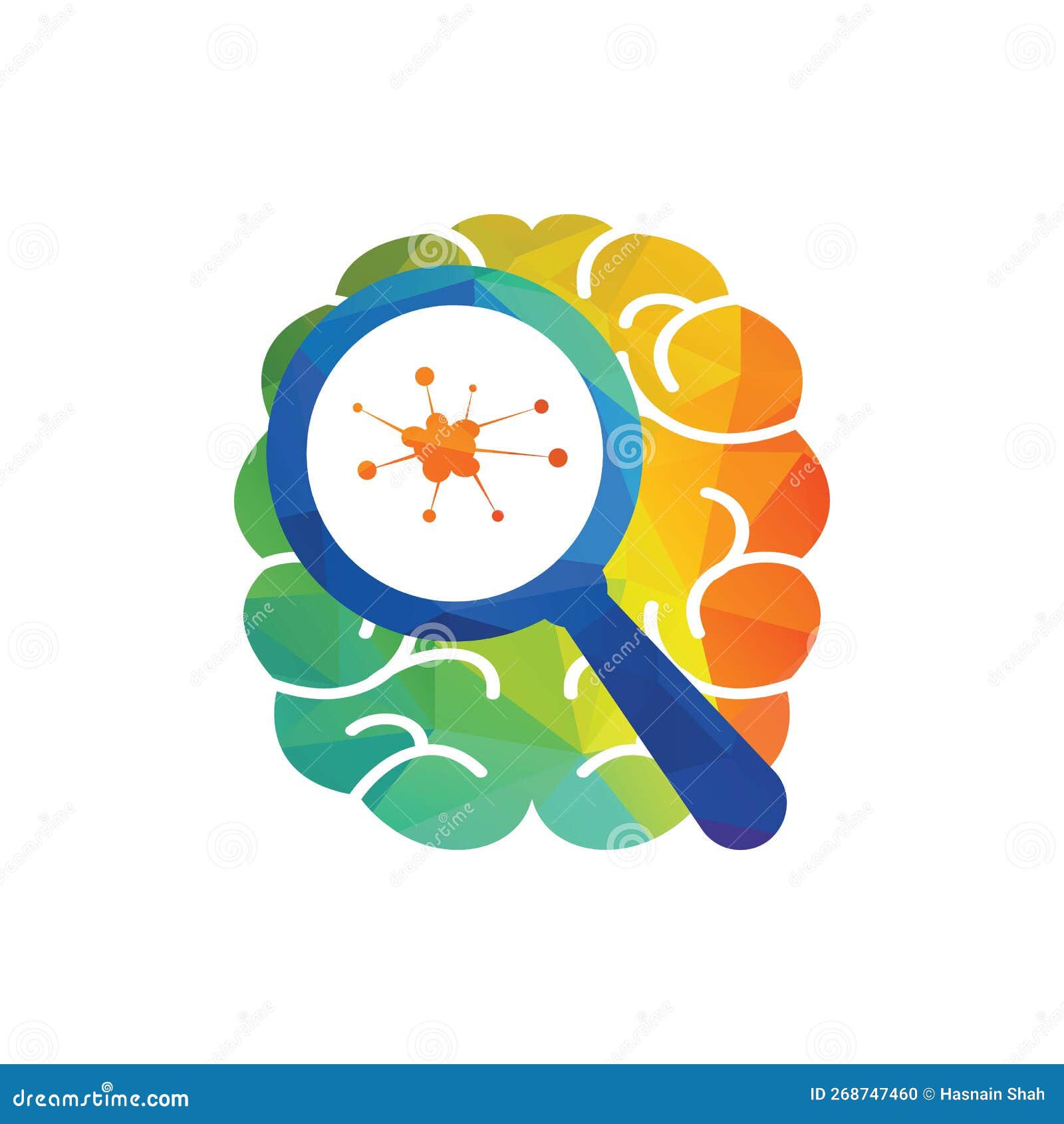 Find Brain Logo Design Template. Stock Vector - Illustration of ...