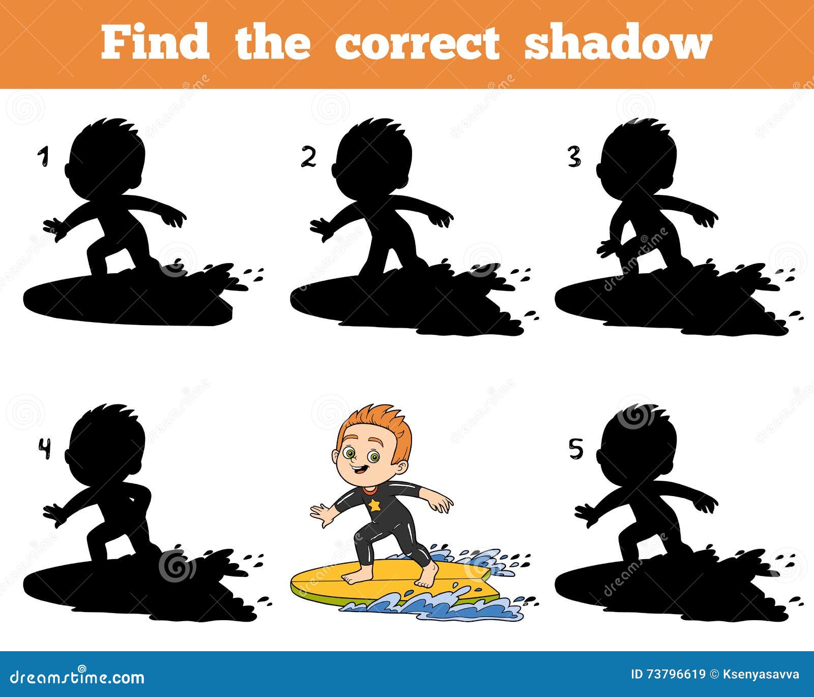Shadow Surf Table Cartoon Vector Illustration | CartoonDealer.com #93595710