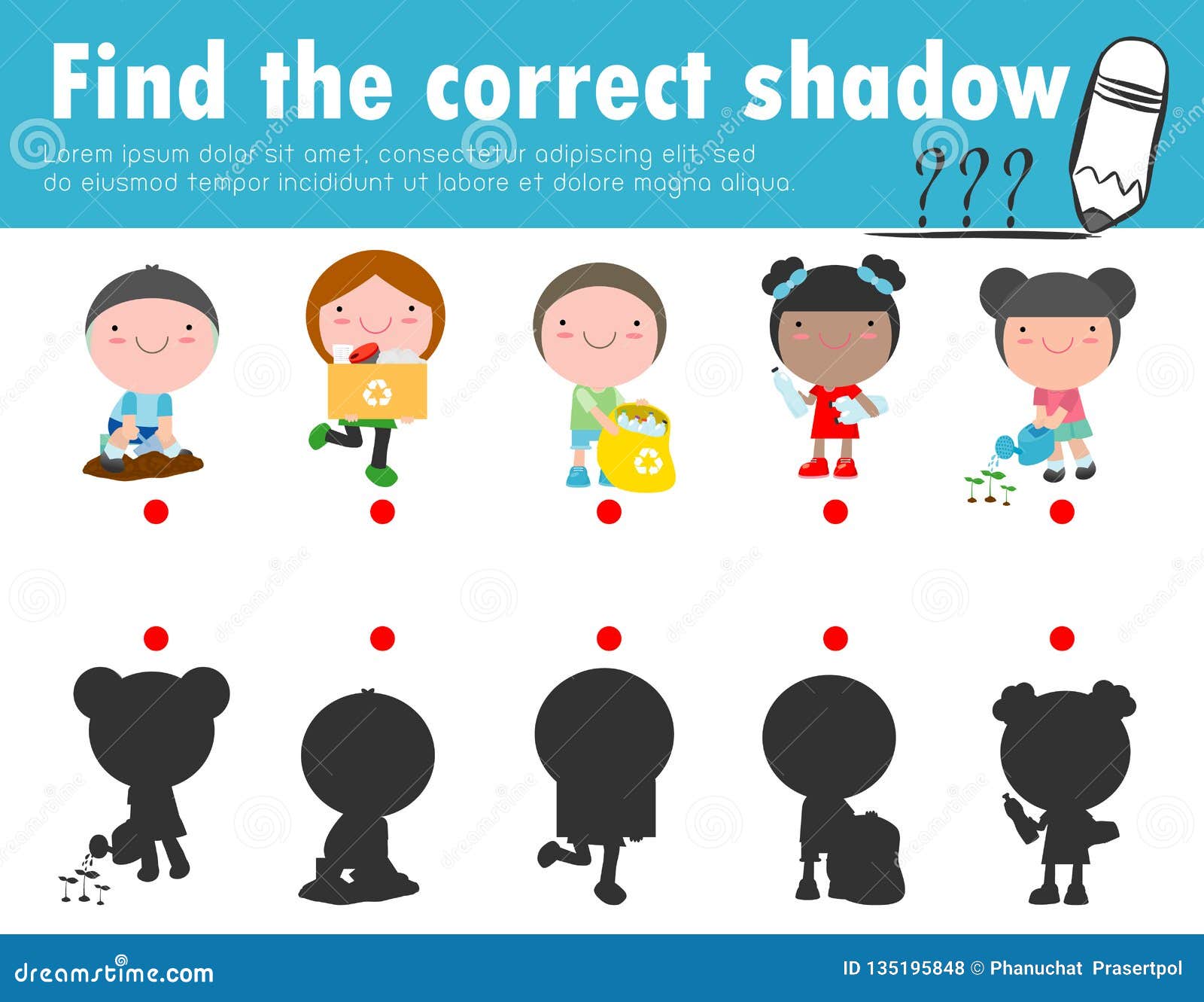 Find the Correct Shadow. Educational Game for Children, Shadow Matching ... Find the Correct Shadow. Educational Game for Children, Shadow Matching ...